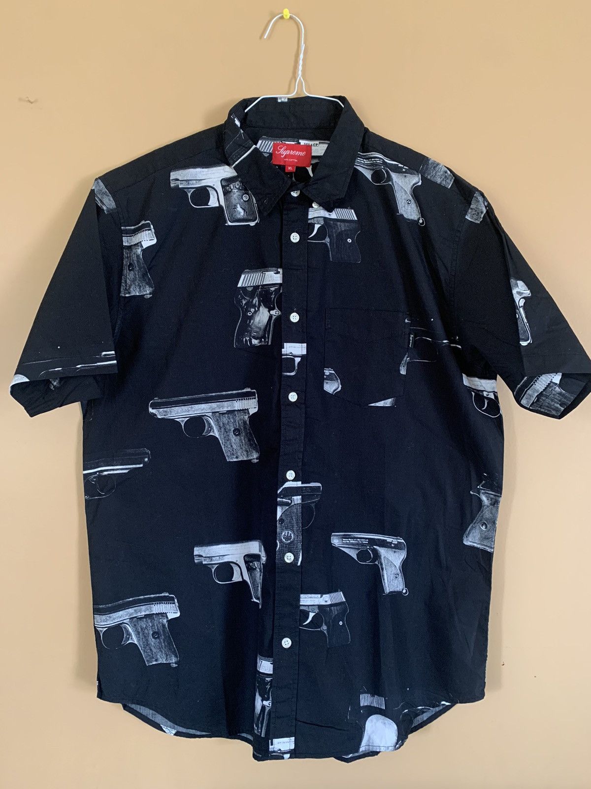 Supreme Supreme Guns Button Up Shirt SS13 | Grailed