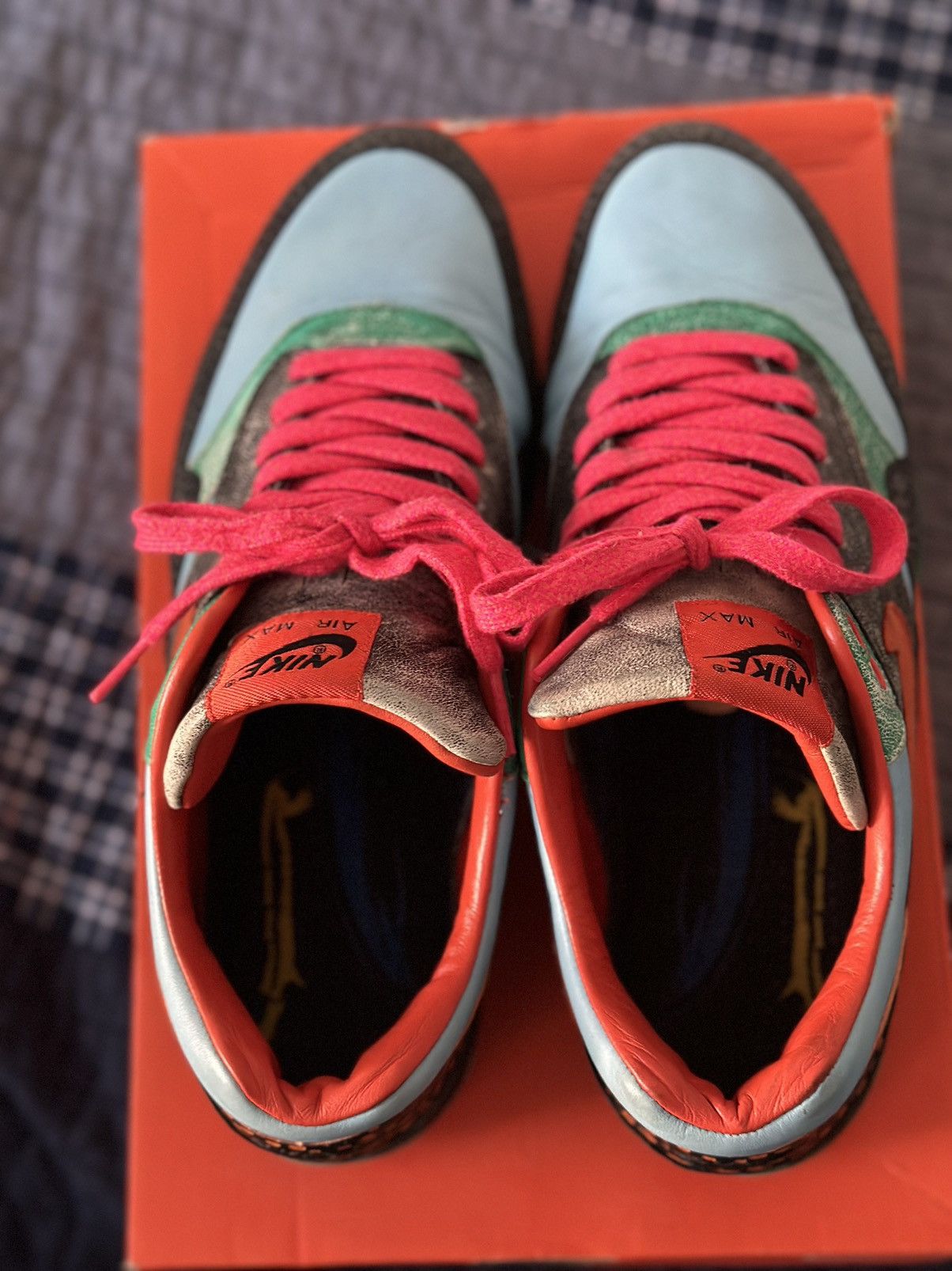 Nike Nike Air Max 1 Supreme Tech Pack Kabutomushi 2008 | Grailed