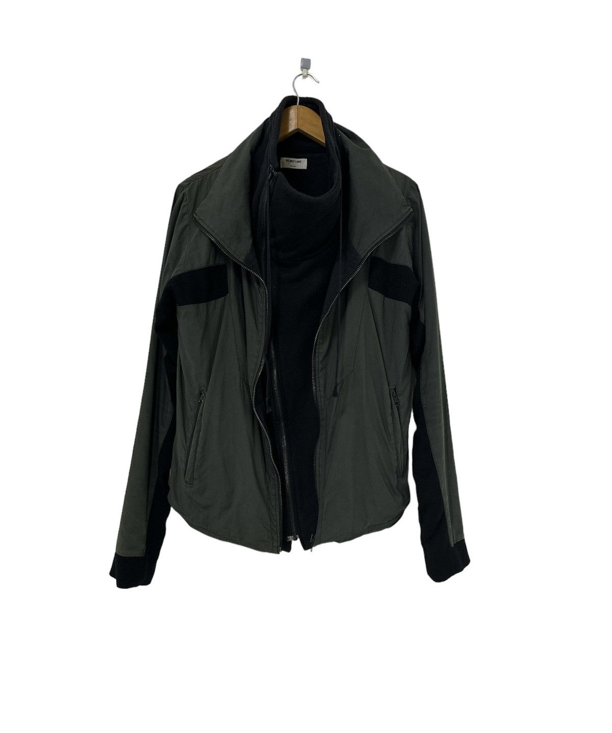 Helmut Lang Helmut lang Asymmetric Hybrid Jacket Design Two Way Jacket ...