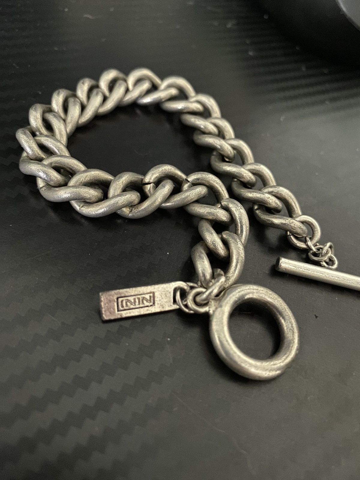 Number (N)ine Number Nine Silver Bracelet | Grailed