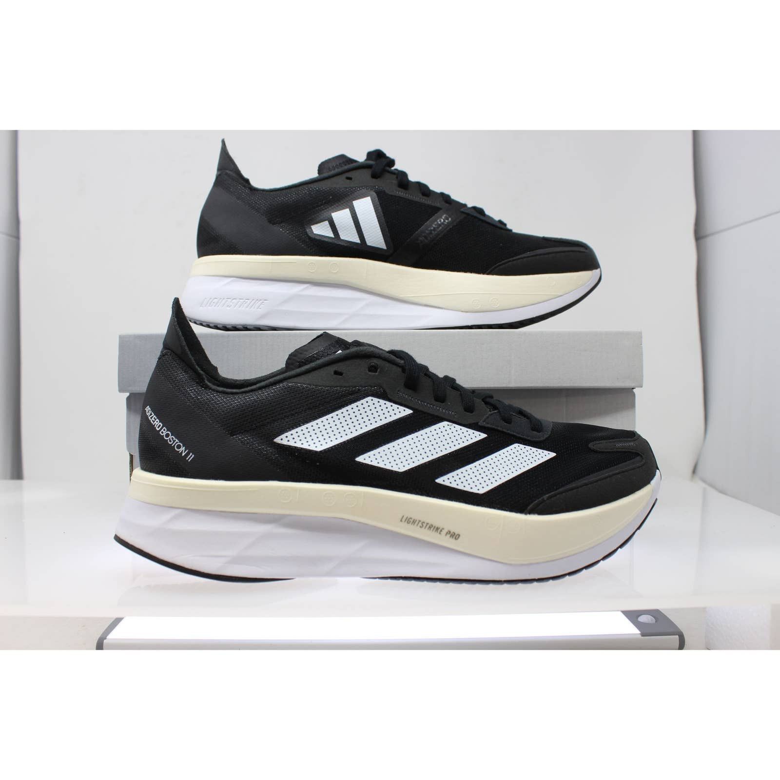 Adidas Adizero Boston 11 Core Black/Footwear White-Carbon GX6651 | Grailed