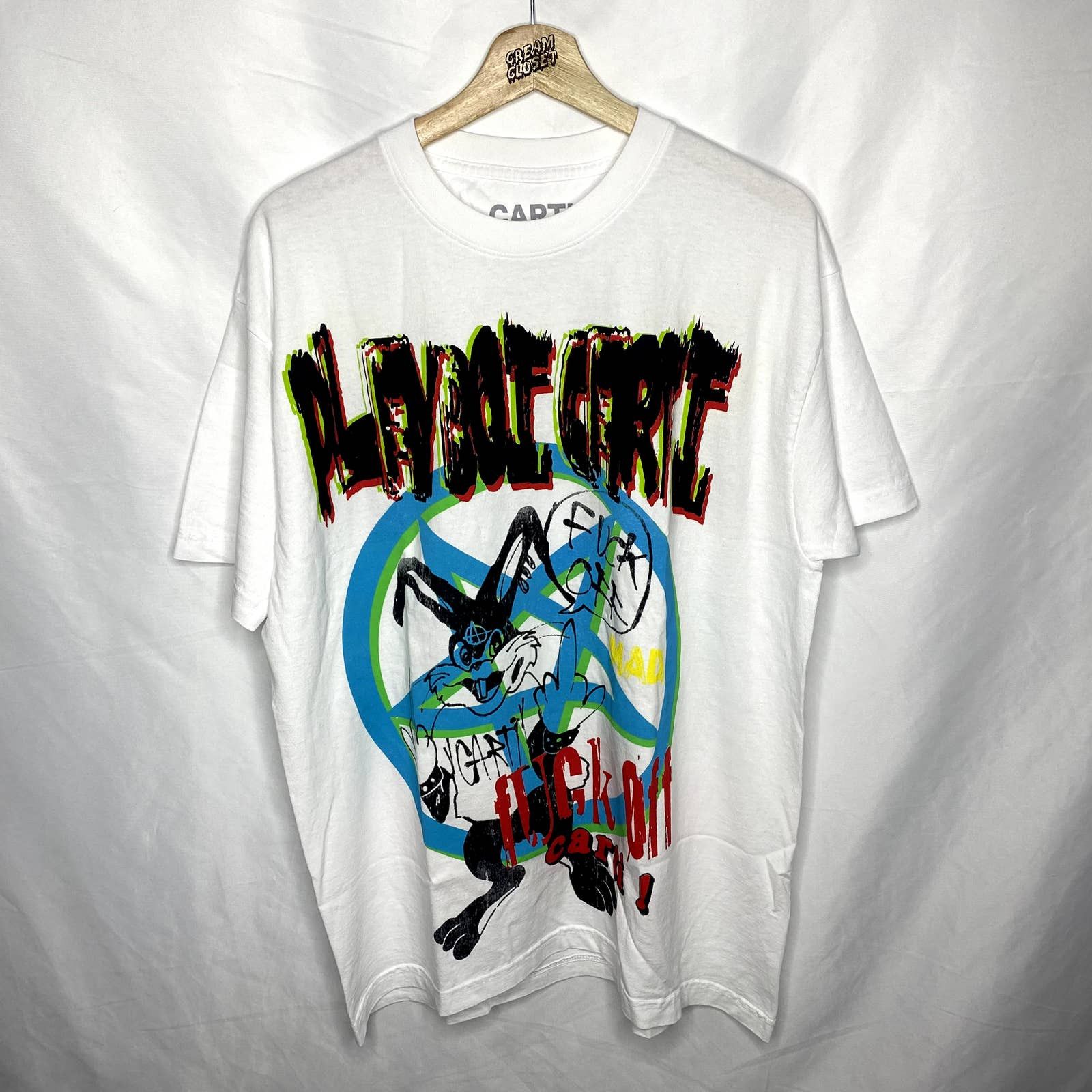 AWGE Die Lit WLR Cancelled Summer Tour Merch Tee in White L | Grailed