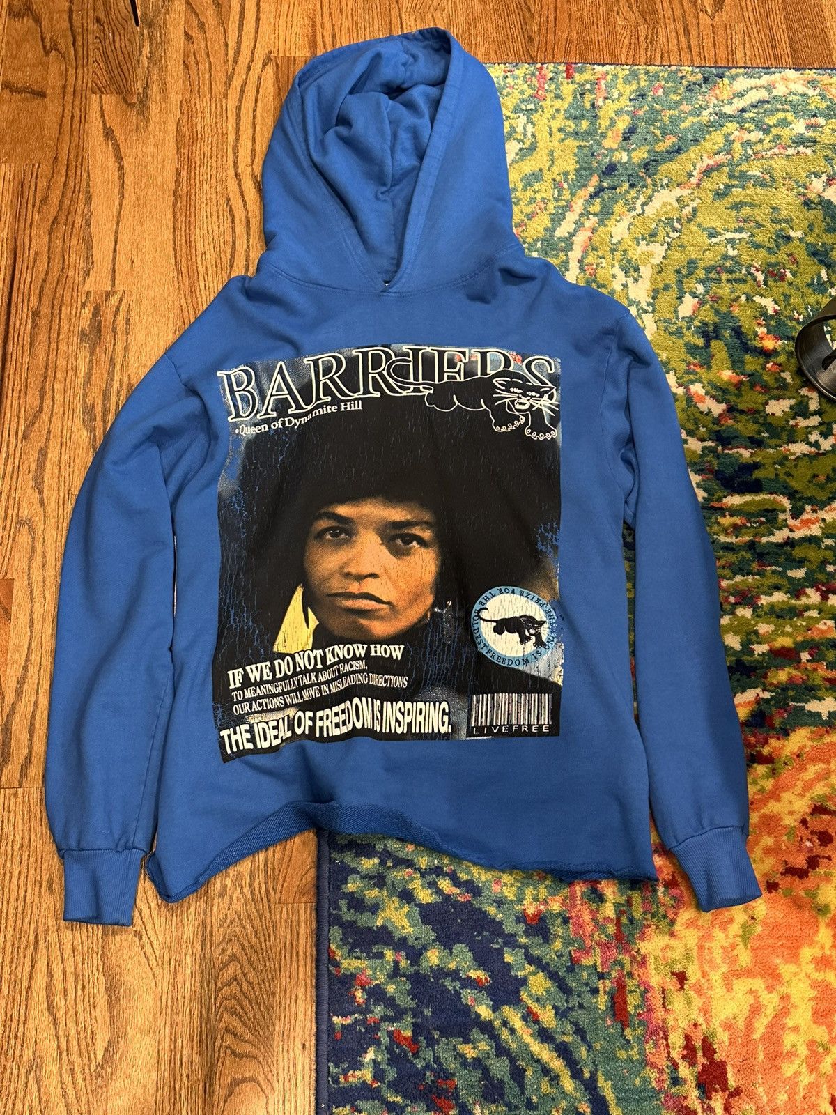 Barriers × Streetwear Angela Davis Barriers Hoodie | Grailed