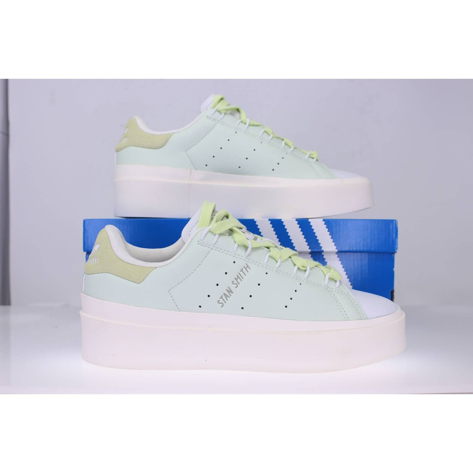 Adidas Stan Smith Bonega Linen Green Almost Lime GY9343 | Grailed