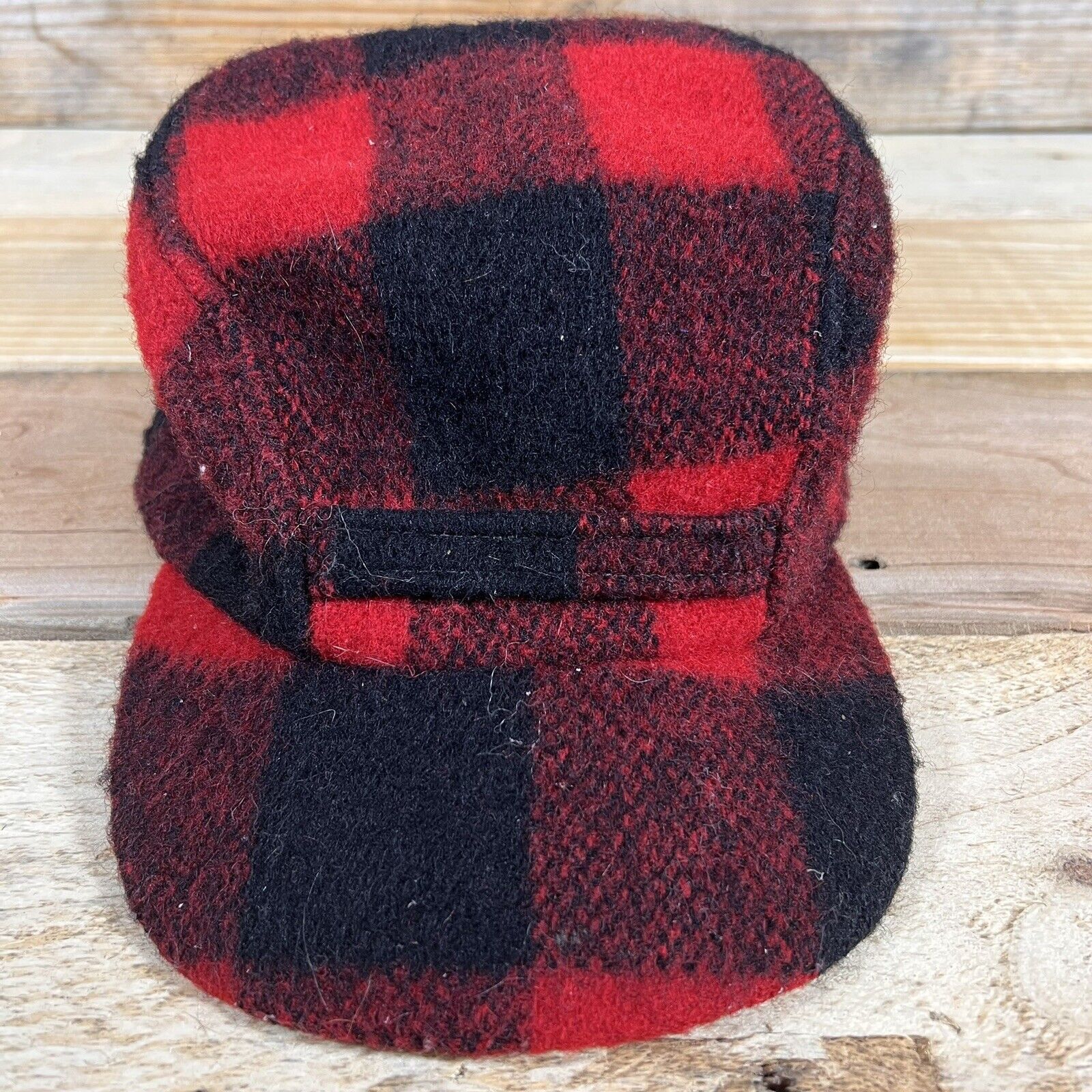 Vintage VTG 70s 80s Paramount Buffalo Plaid 100% Wool Hunters Cap | Grailed