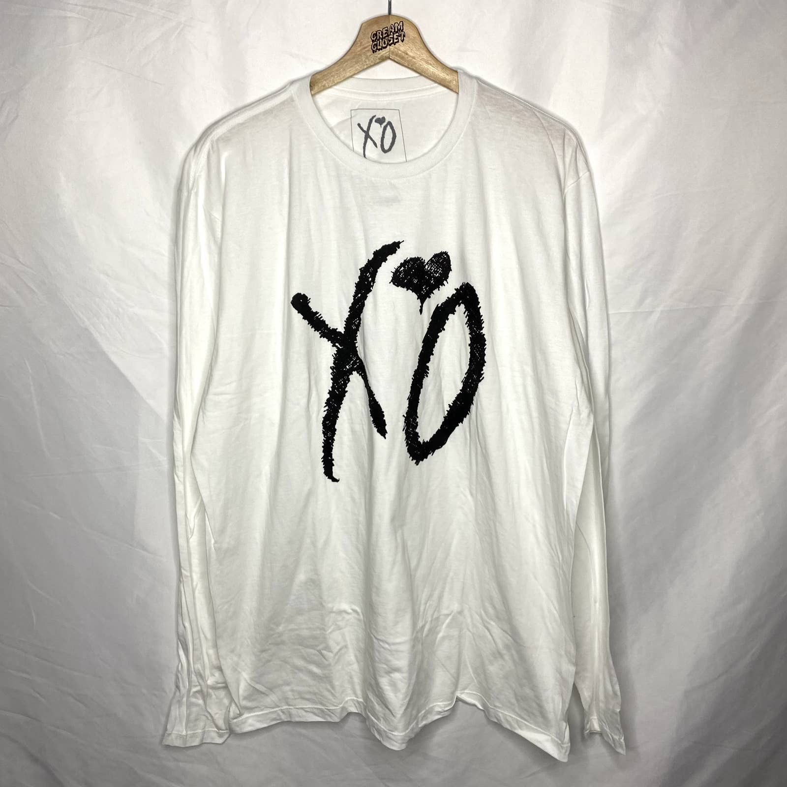XO The Weeknd XO Tour Merch Longsleeve Tee in White XL | Grailed