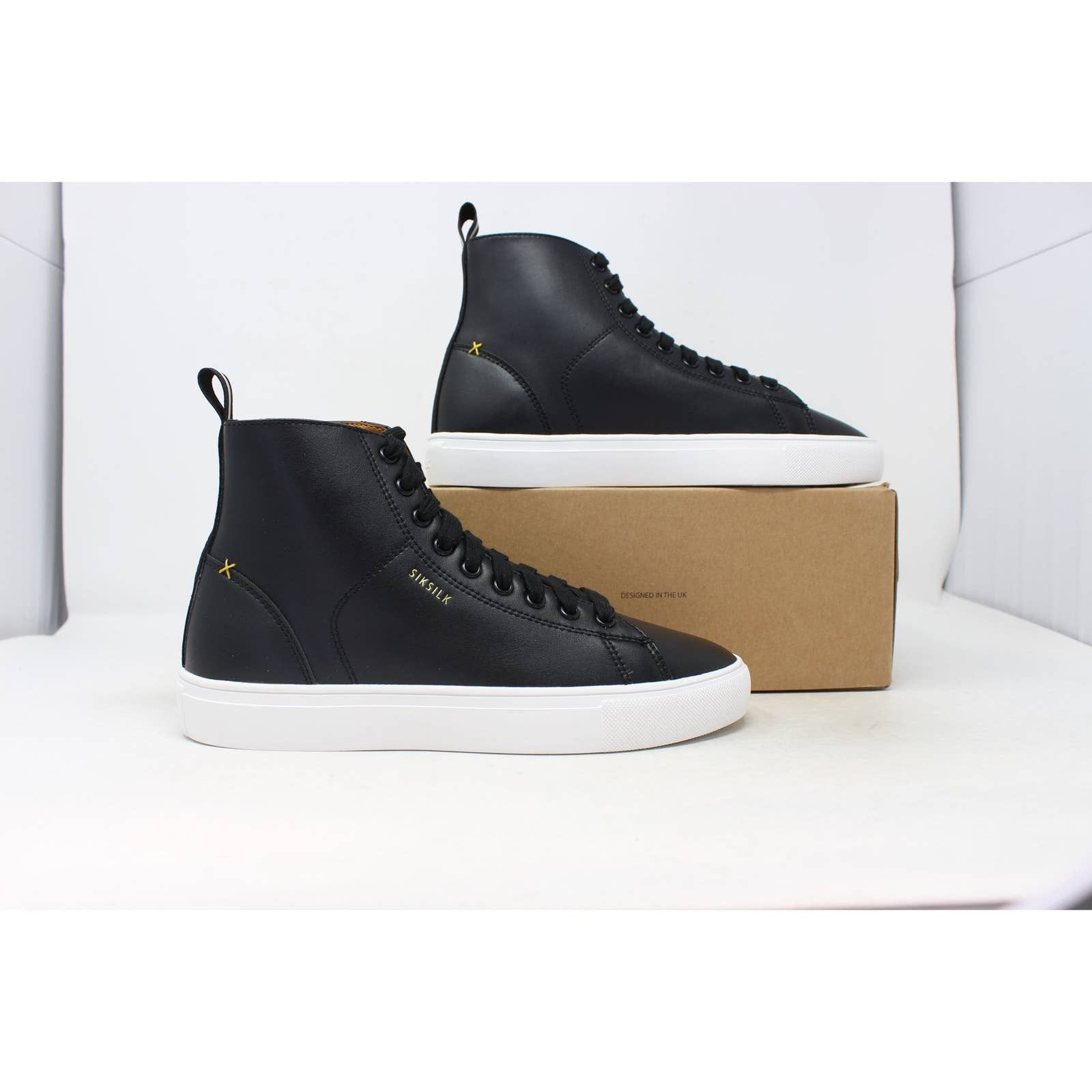 Sik Silk York Hi Black/Gold SS-22333 | Grailed