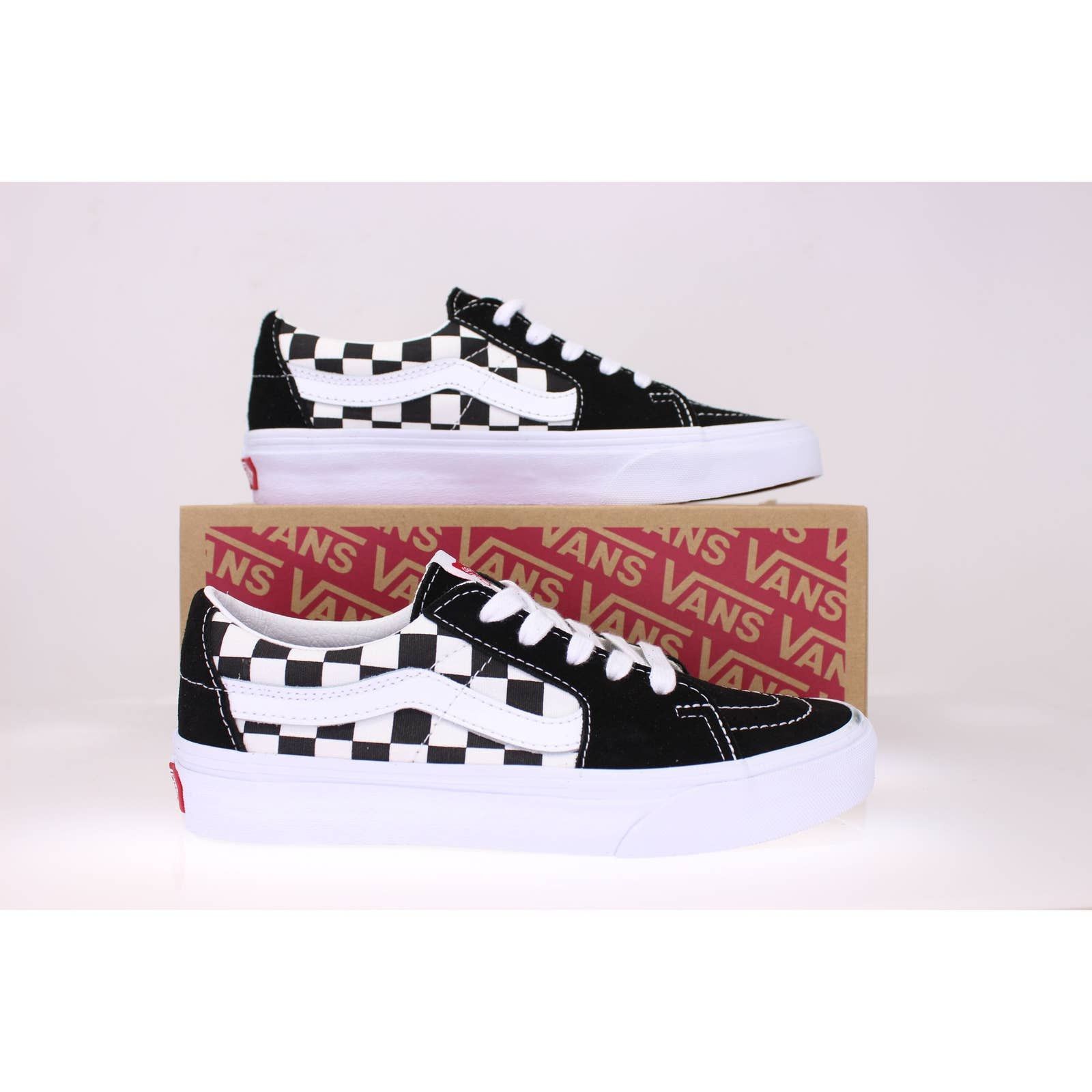 Vans Sk8-Low Black Checkerboard VN0A4UUK4W7 | Grailed