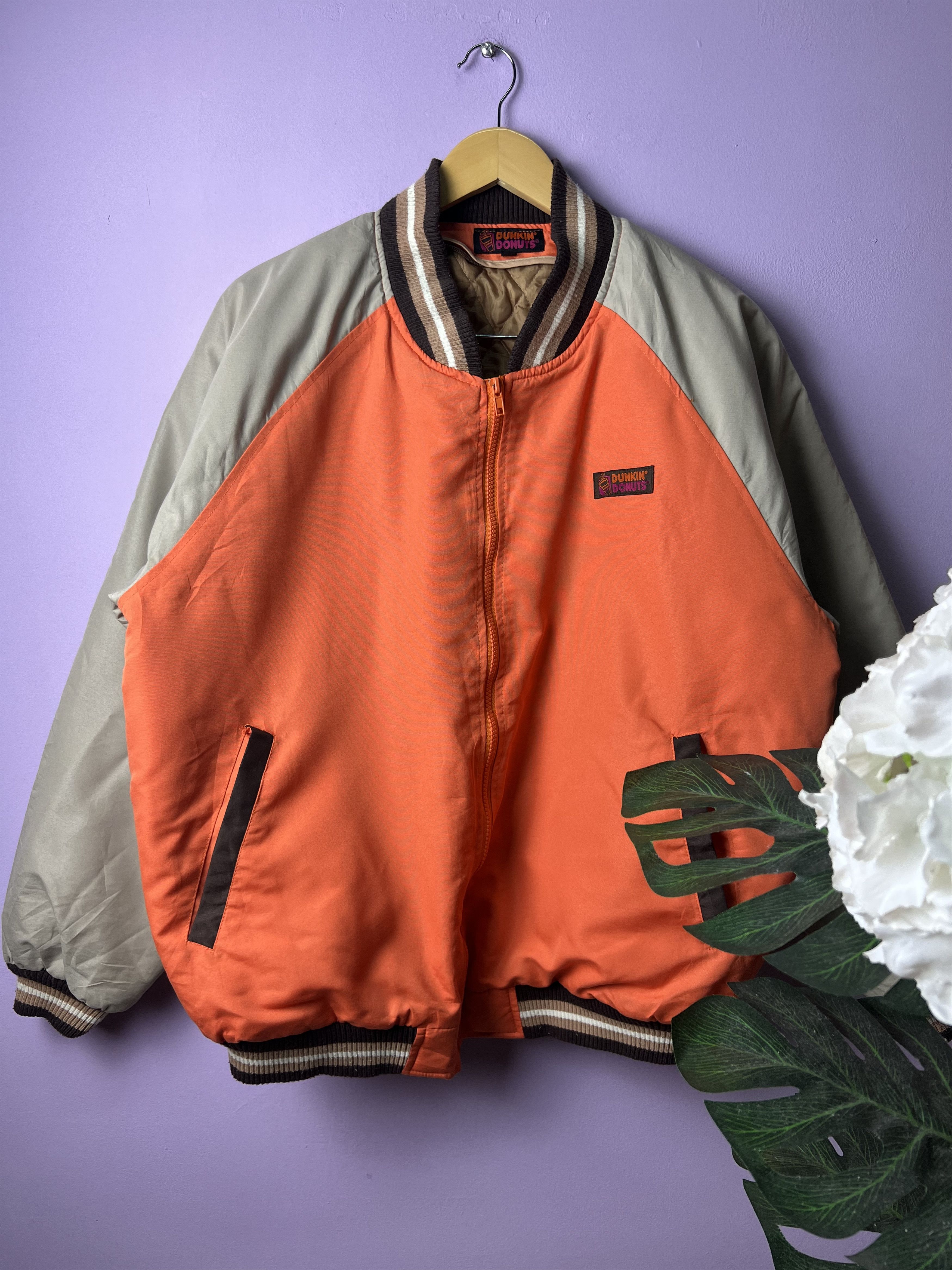 Designer × Japanese Brand × Streetwear 🔥Rare Dunkin Donuts Quilted ...