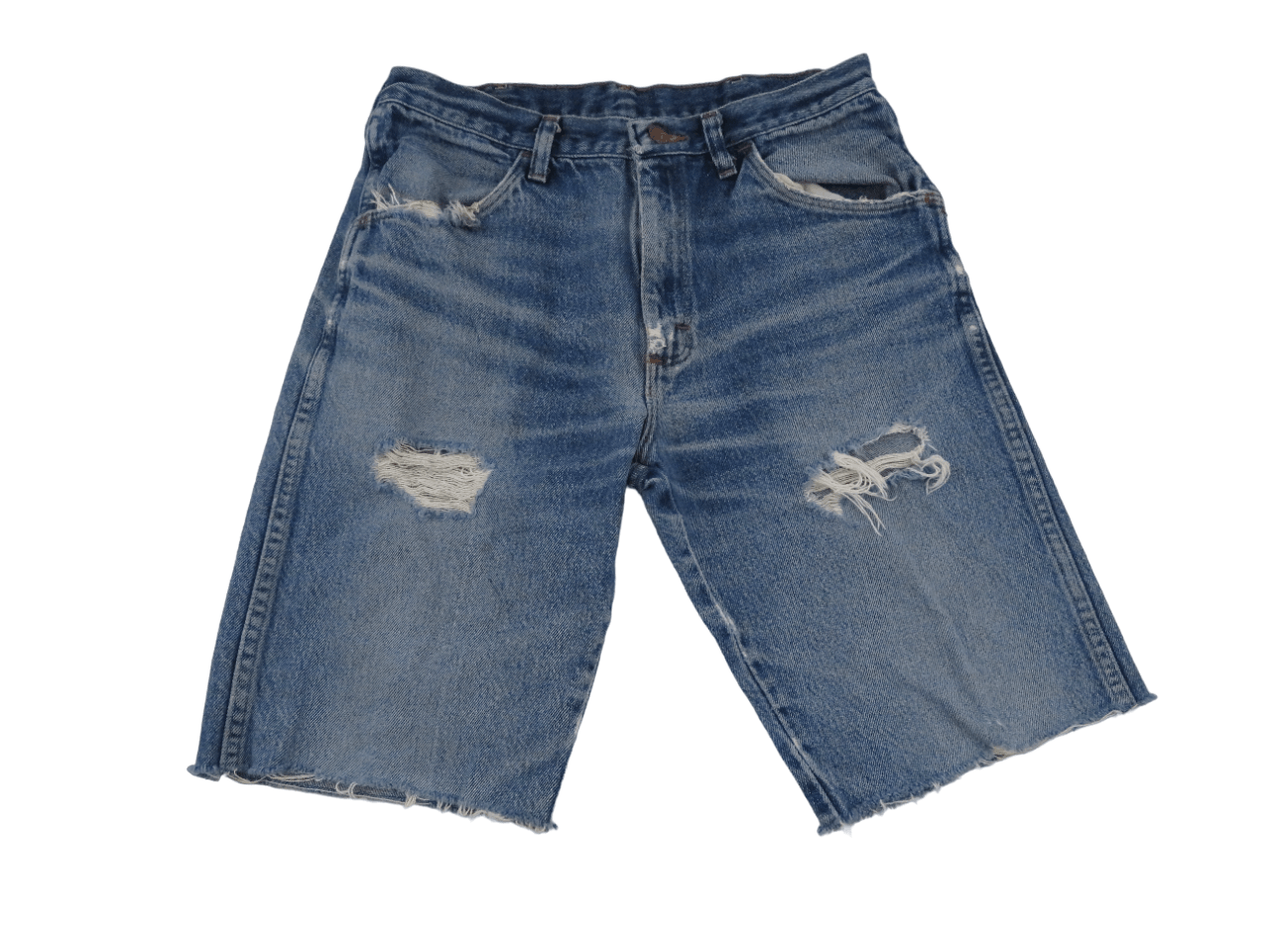 Vintage Vintage Distressed Cut Off Denim Shorts Jorts Mens 32 | Grailed