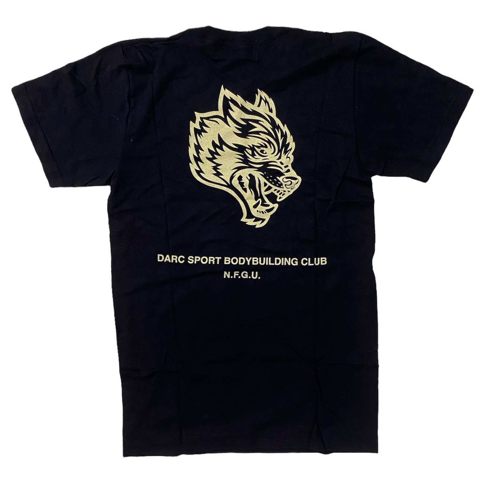 Darc Sport Darc Sport Mens Wolf Head Bodybuilding Club NFGU Tee T-Shirt ...