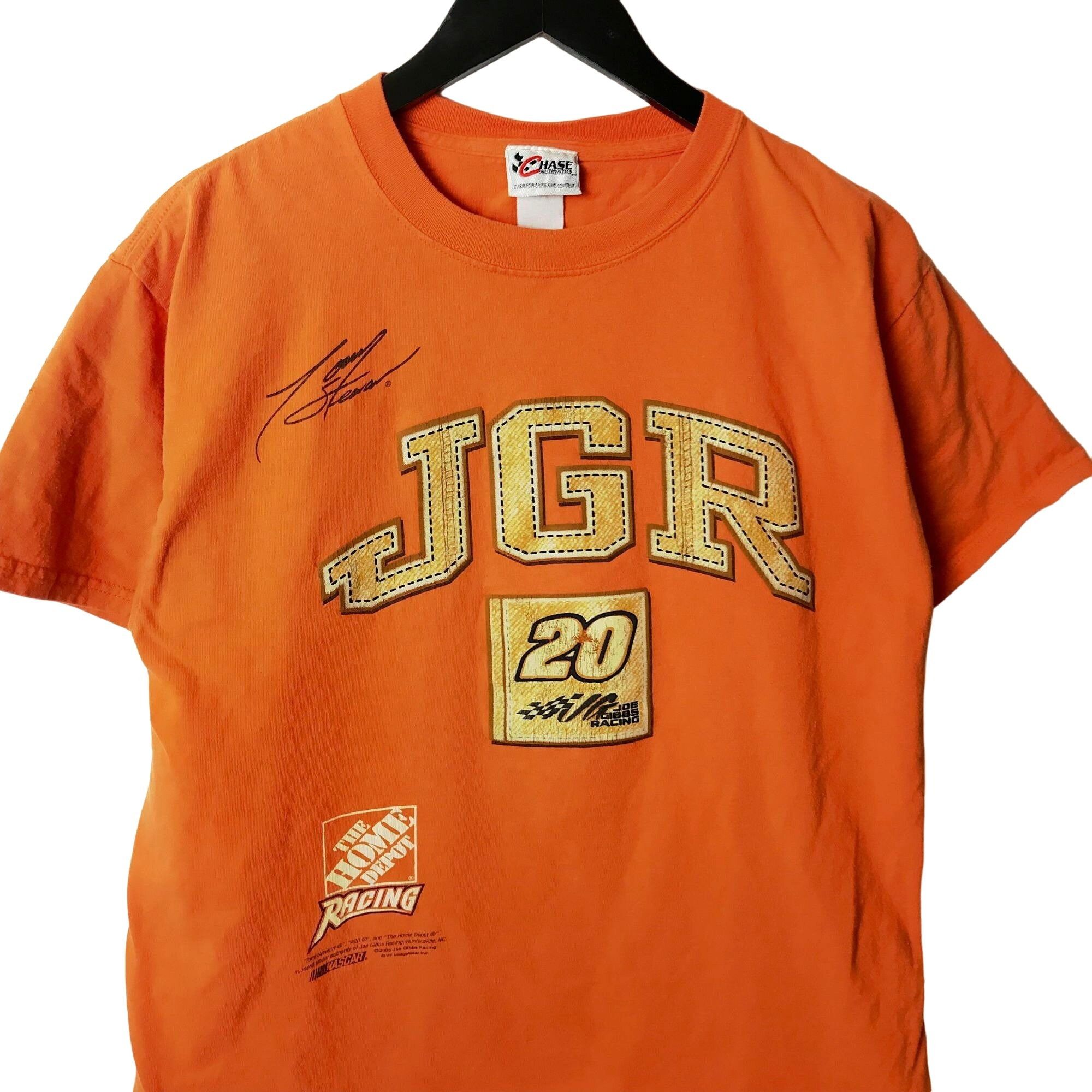 Vintage Vintage Joe Gibbs Racing JRG T Shirt Adult Orange Medium | Grailed