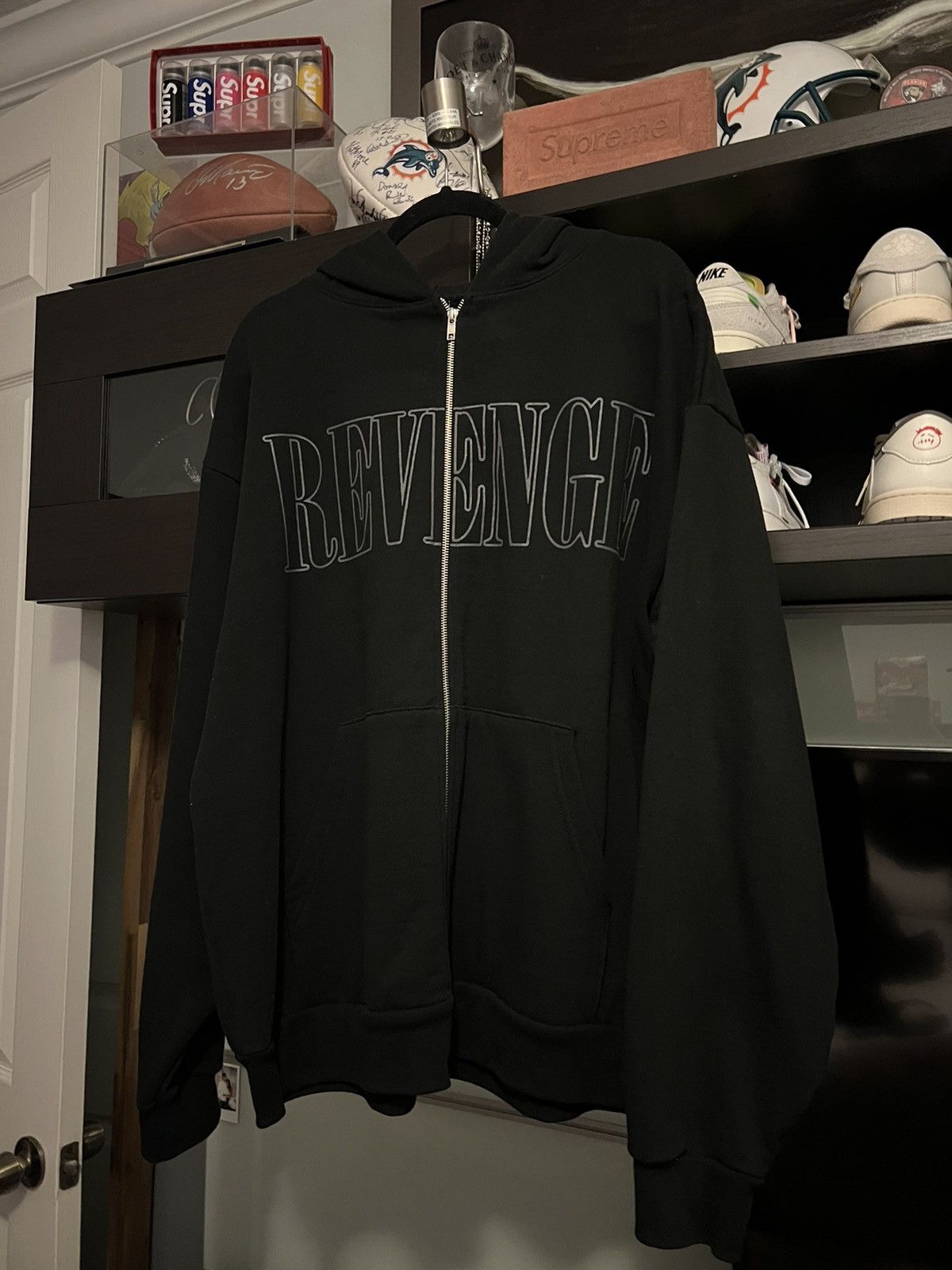 Revenge Revenge Zip up hoodie | Grailed
