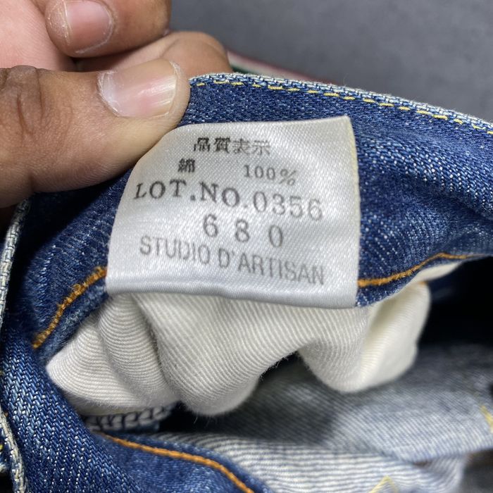 Studio D'Artisan Vintage Studio D’Artisan Selvedge Distressed Denim | Grailed