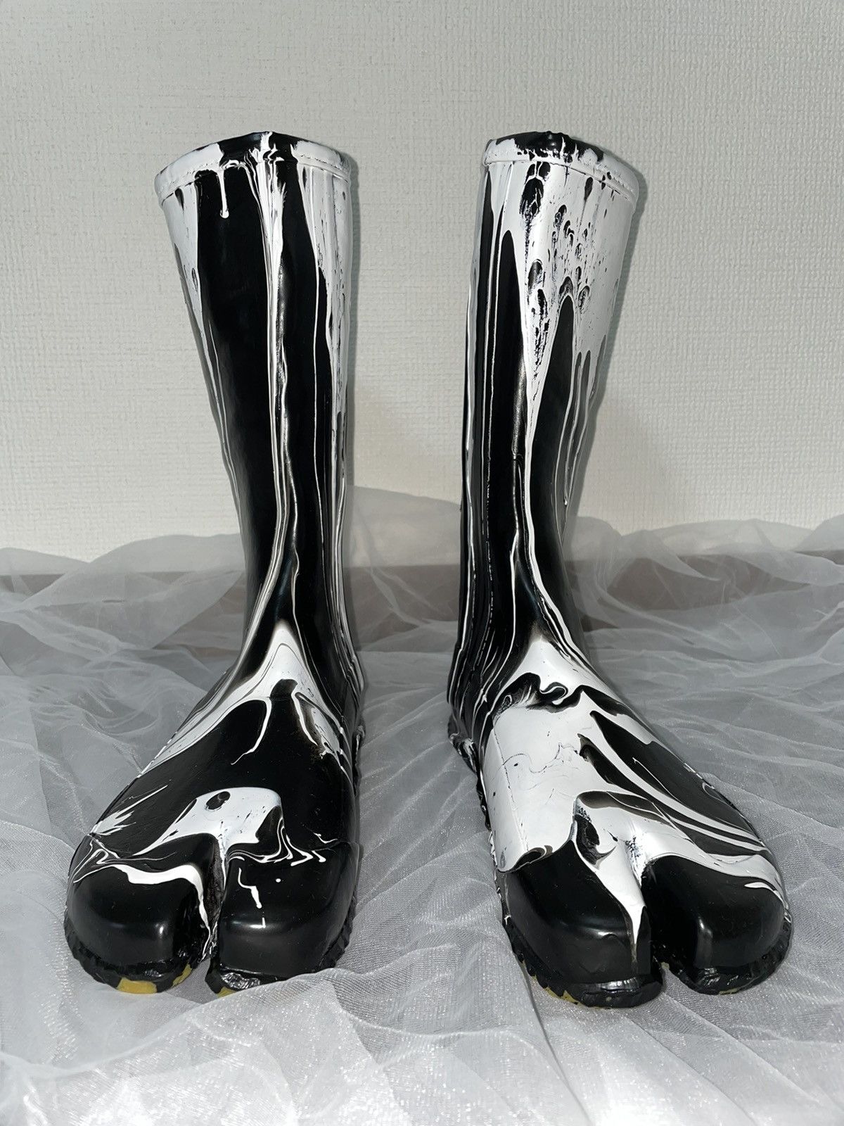Custom Rubber Tabi Boots | Grailed