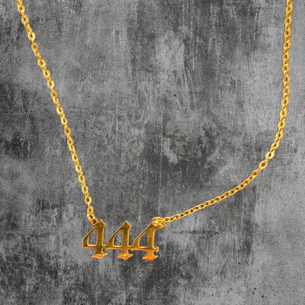 Vintage ANGEL NUMBER 444 NECKLACE | Grailed