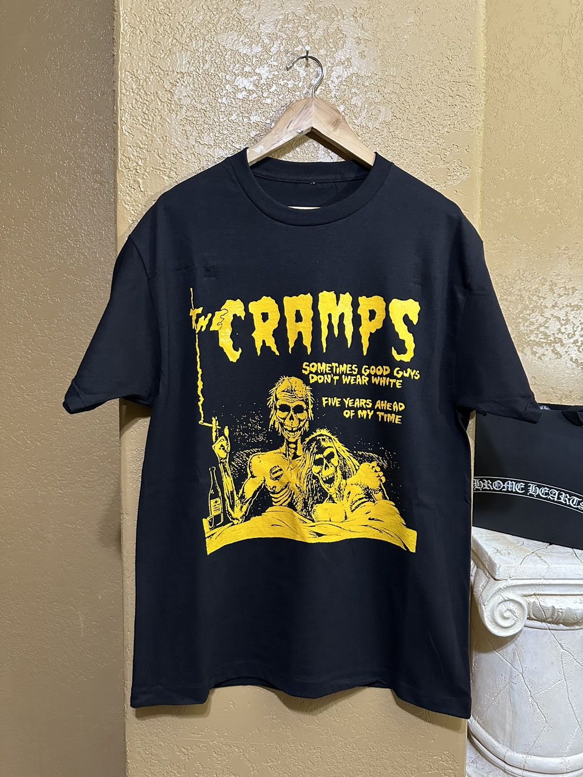 Archival Clothing The Cramps Skeleton T Shirt Punk Rock Band | Grailed