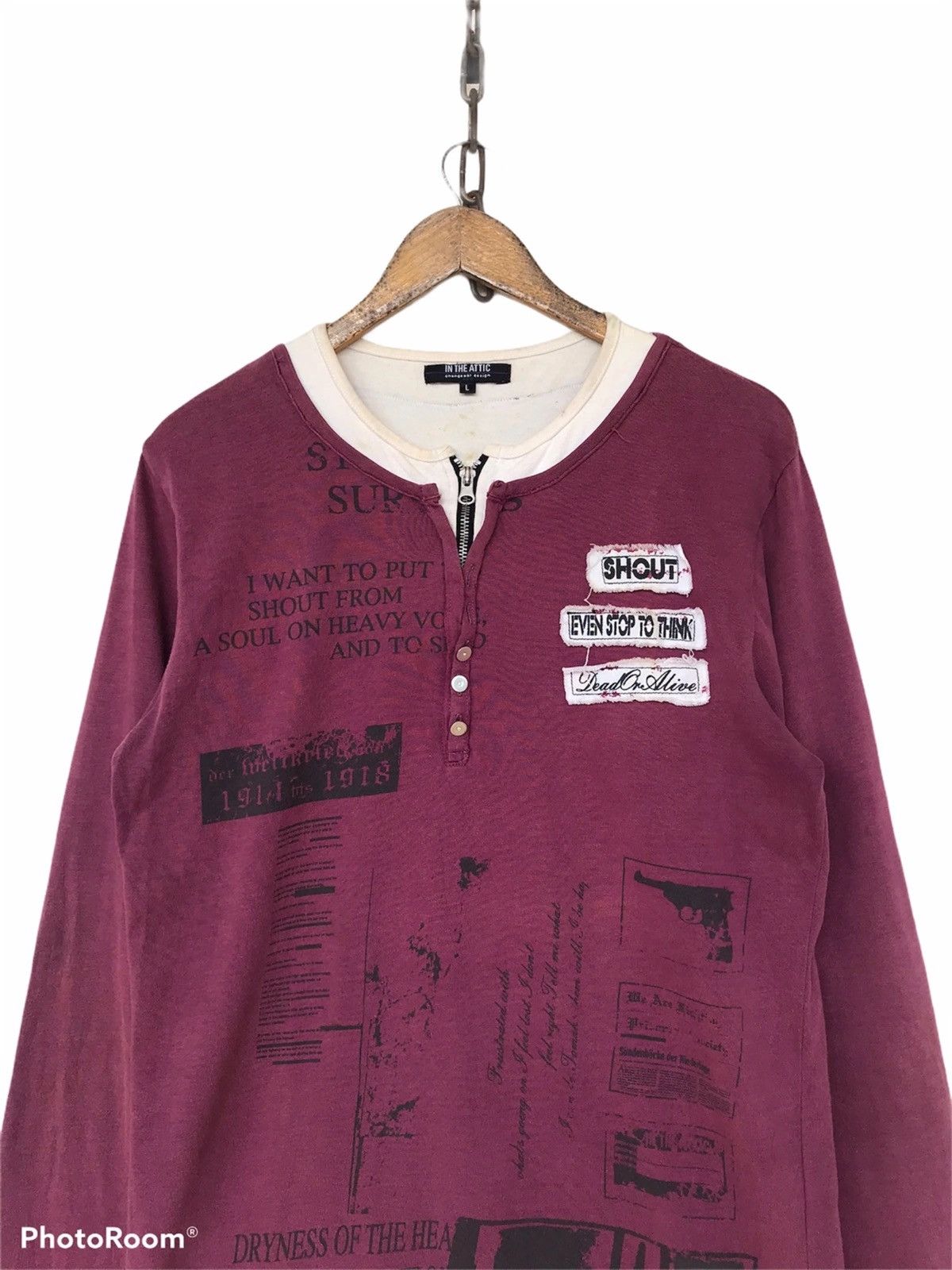 Hysteric Glamour 🔥Vintage In The Attic Rocker TShirt | Grailed