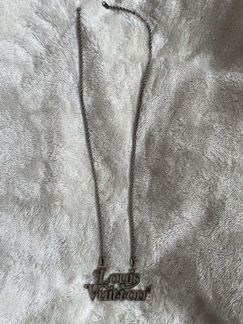 Louis Vuitton NIGO HUMAN MADE Louis Vuitton Chain Necklace Silver | Grailed