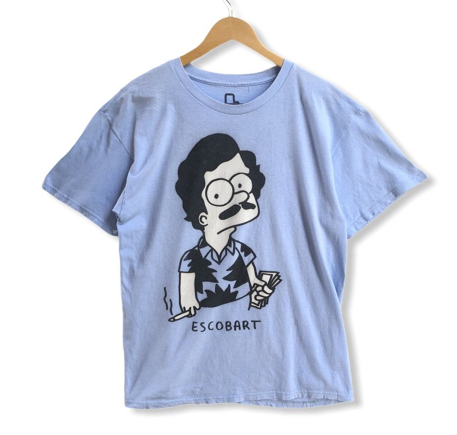 Humor × The Simpsons PABLO ESCOBAR THE SIMPSONS PARODY TEE | Grailed