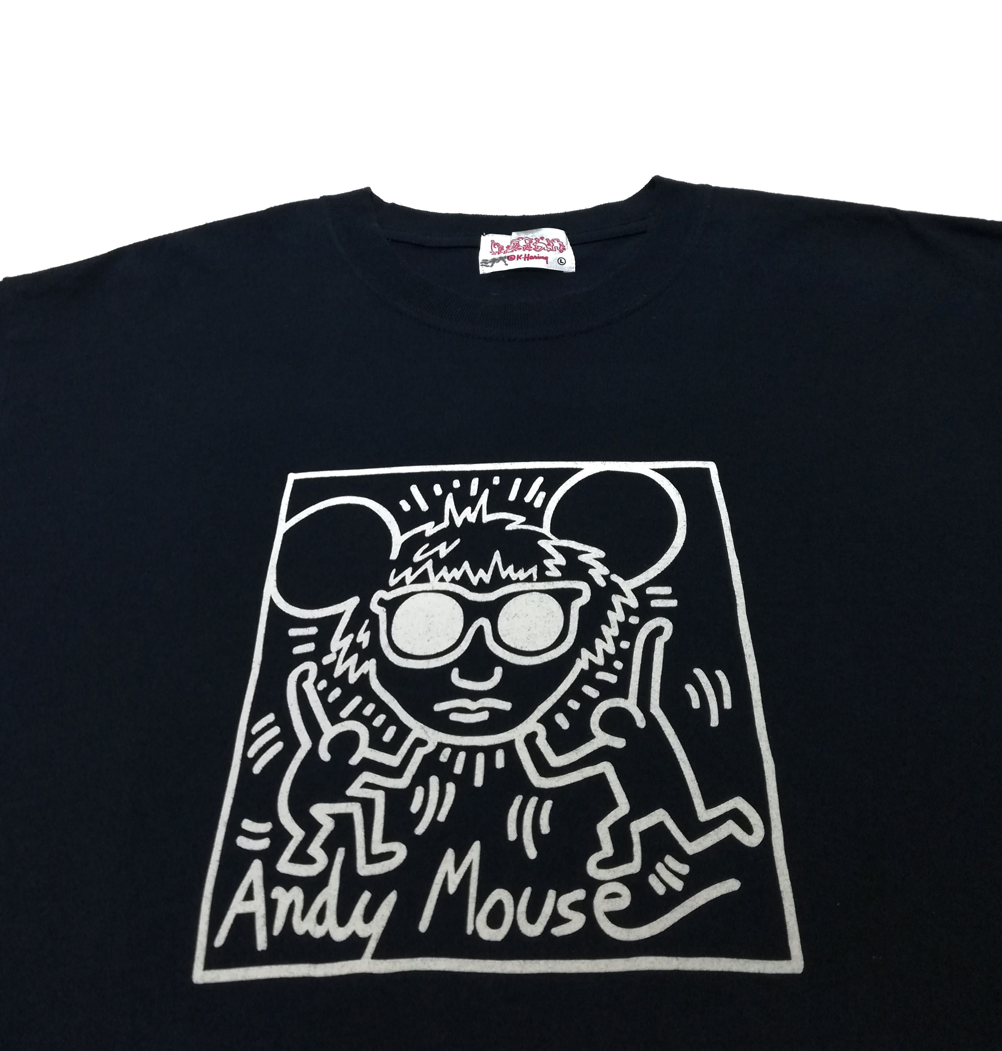 Streetwear 🔥Copyright C The Estate Of KH x Andy Mouse Graffiti🔥 | Grailed