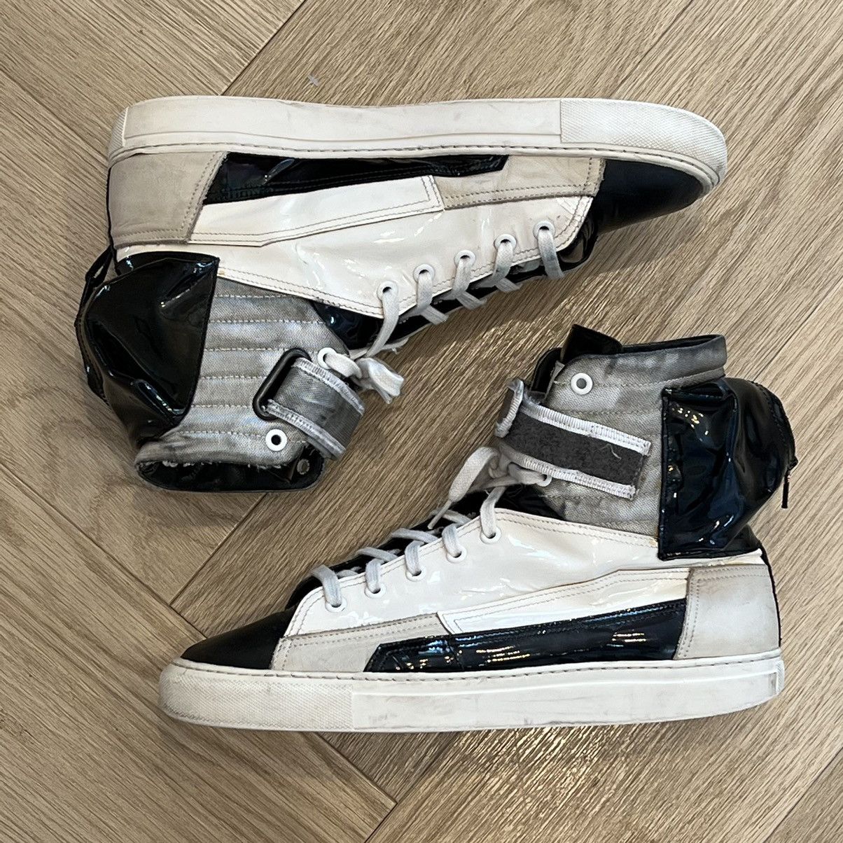 Raf Simons Rare 2010 Raf simons Astronaut hi top sneaker | Grailed