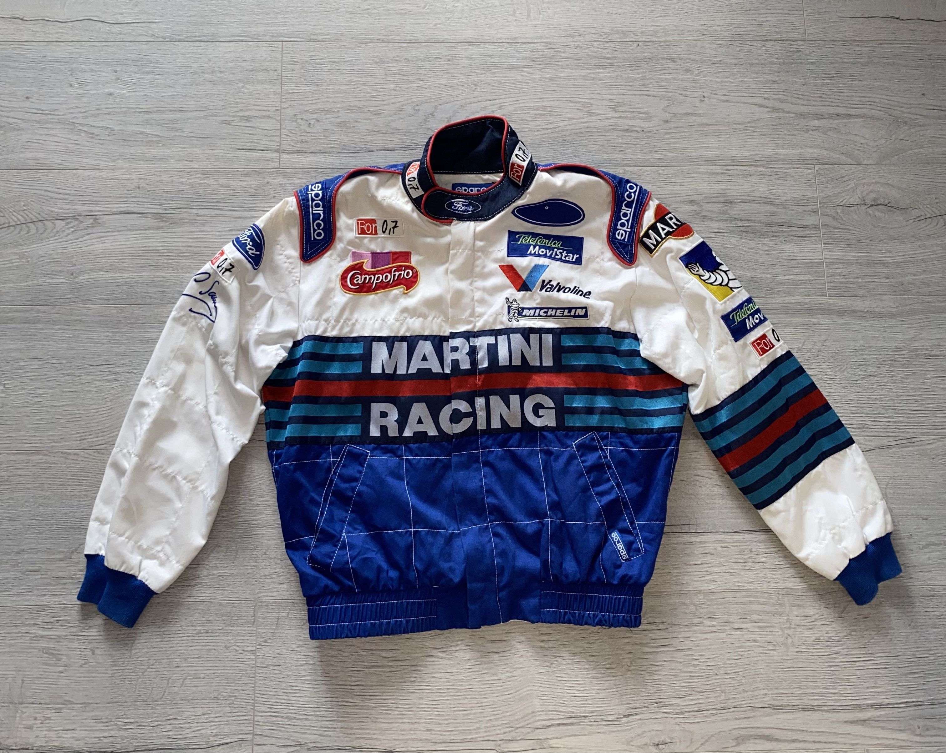 Vintage Vintage 90’s Sparco Martini Racing Ford team jacket | Grailed