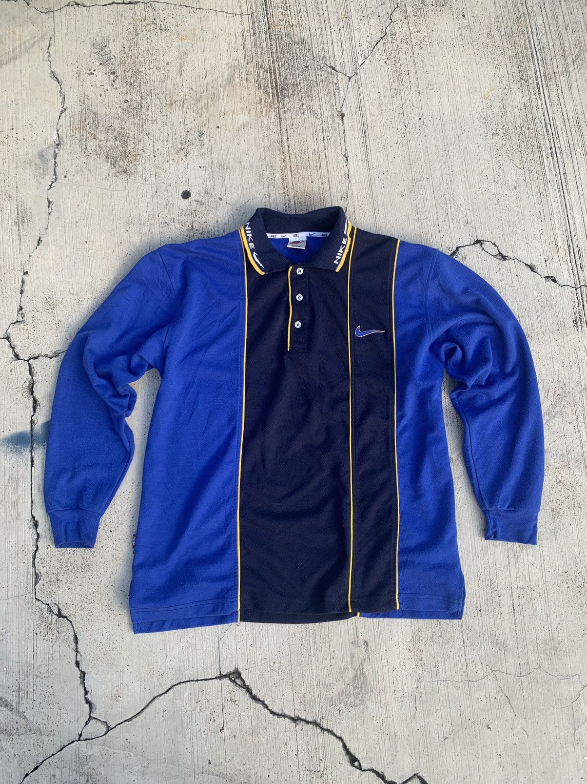 Nike Vintage Bootleg Nike Big Swoosh Polo | Grailed