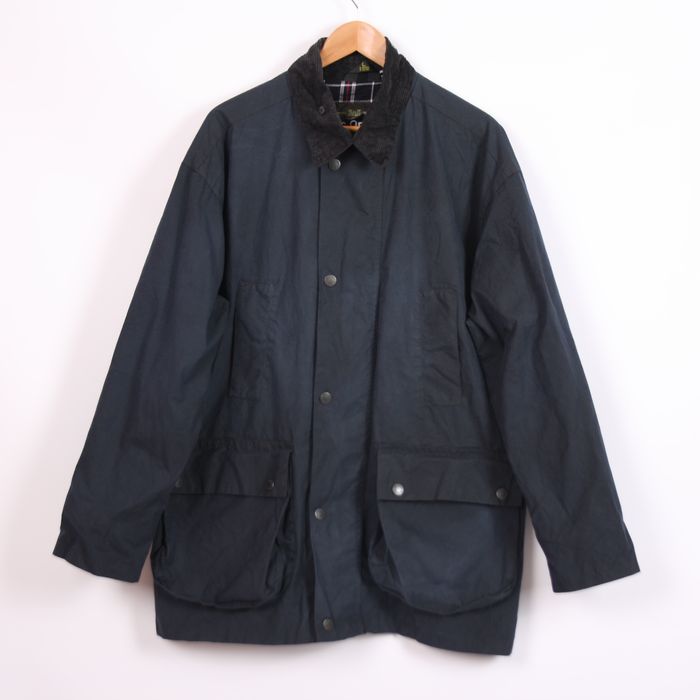 Barbour Vintage Mc Orvis Wax Weather Jacket Corduroy Collar | Grailed
