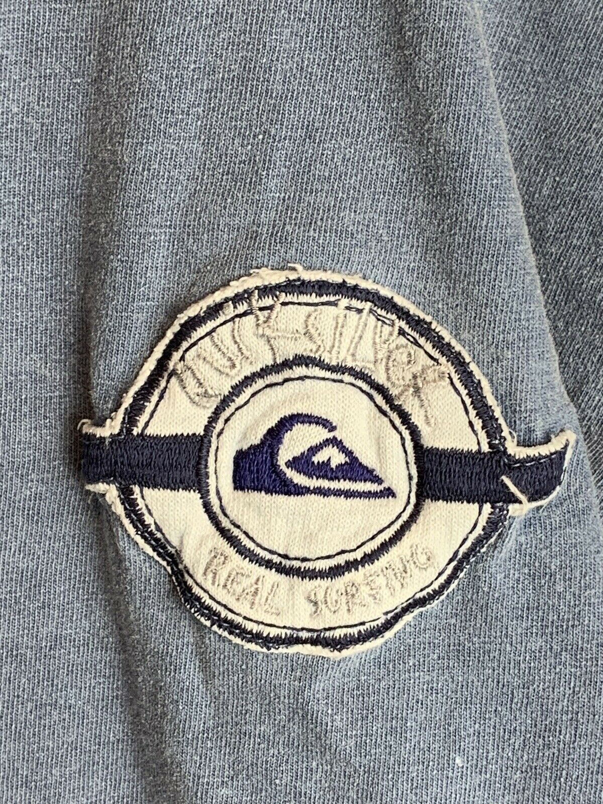 Quicksilver Quicksilver Master Plan Vintage Blue Long Sleeve T-Shirt ...