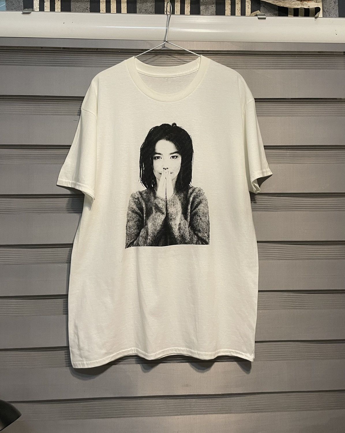 Band Tees × Rock T Shirt Bootleg Bjork Debut Tee | Grailed