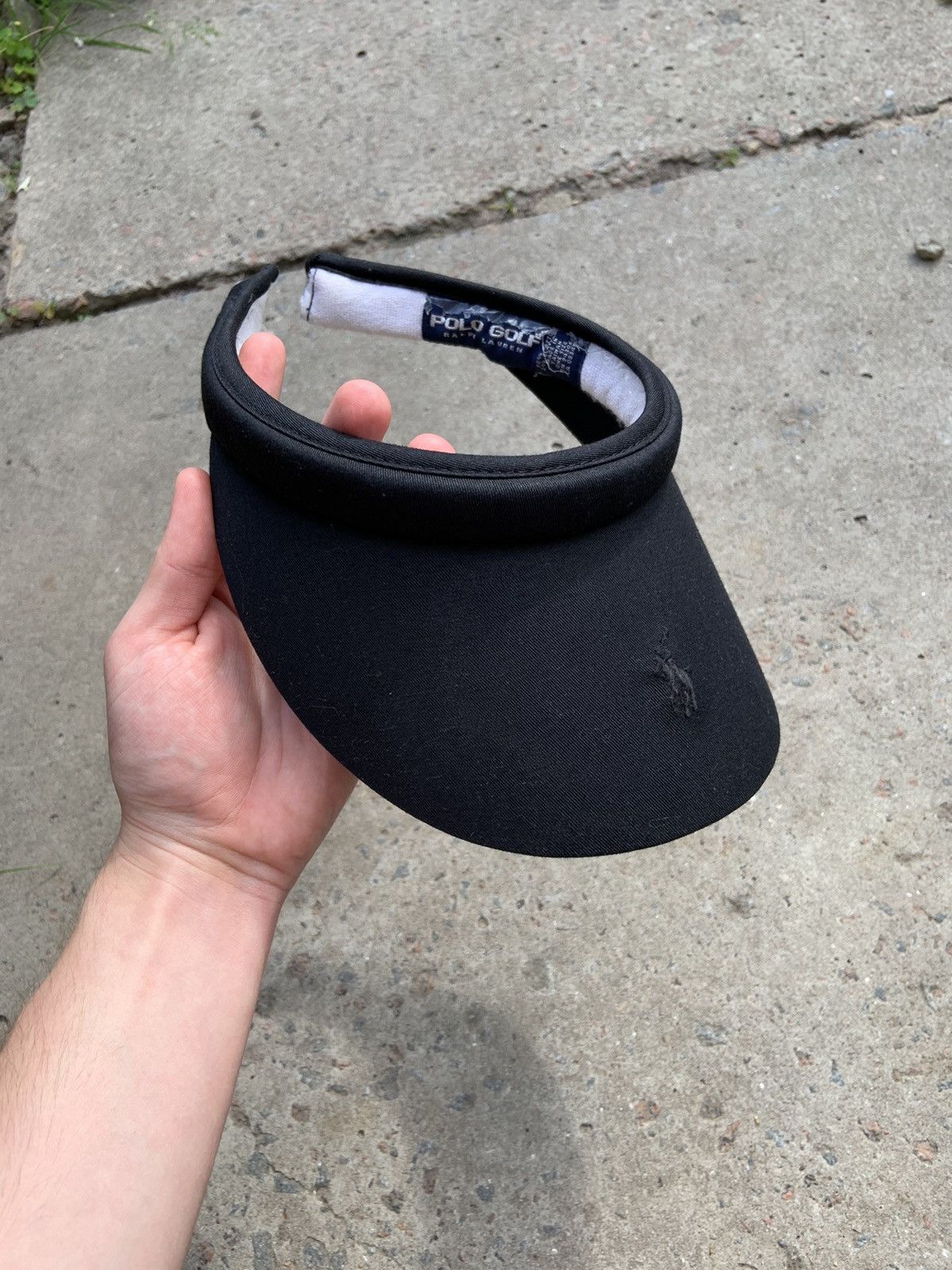 Polo Ralph Lauren vintage polo ralph lauren golf vizor tennis cap | Grailed