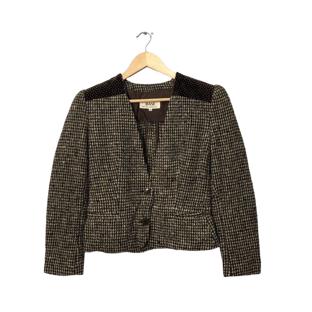 Vintage Mani By Giorgio Armani Crop Top Jacket