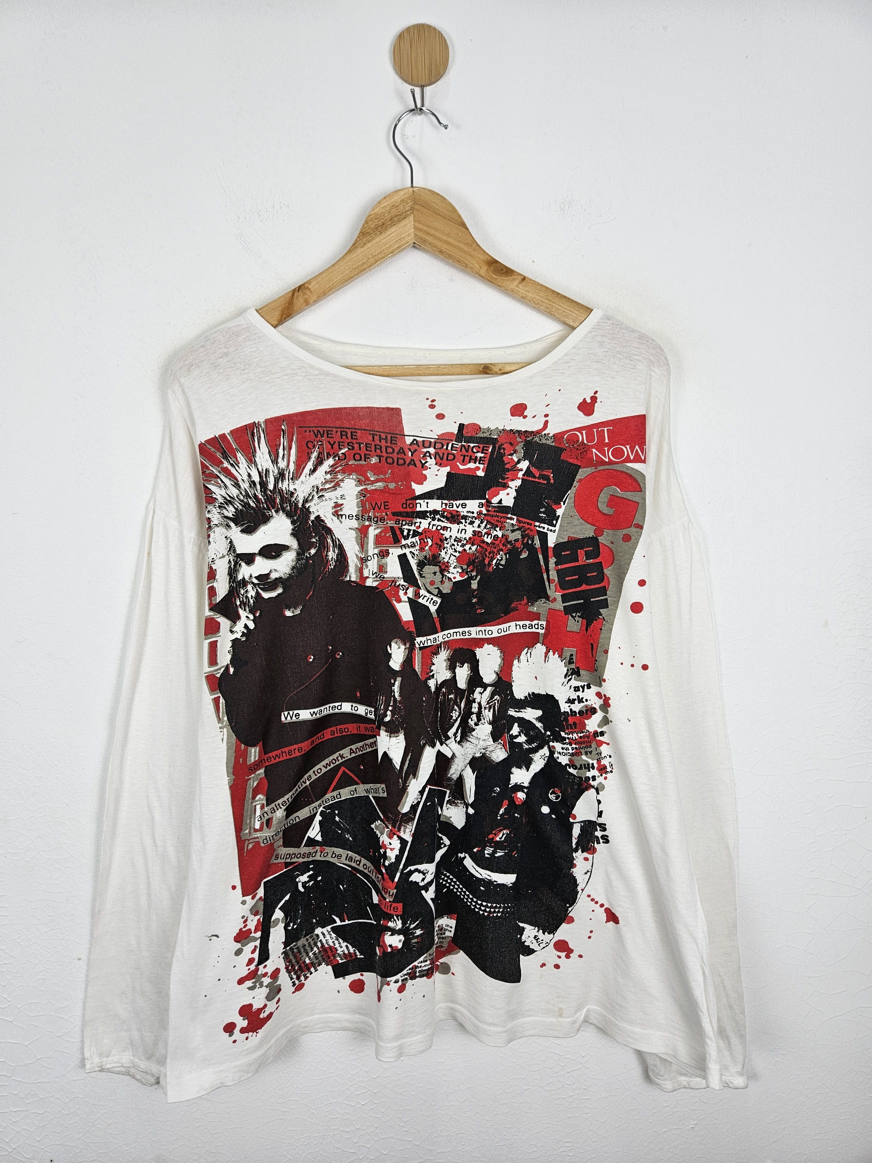 Vintage Vintage GBH Punk Seditionaries Muslin UK Subs shirt | Grailed