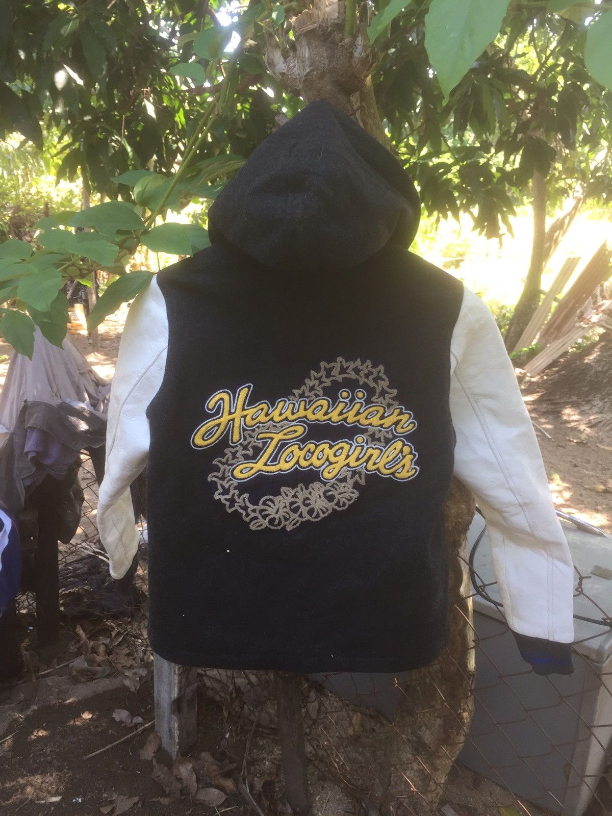 Hawaiian Shirt × Varsity Jacket × Vintage ALOHA HAWAII Varsity Jacket ...