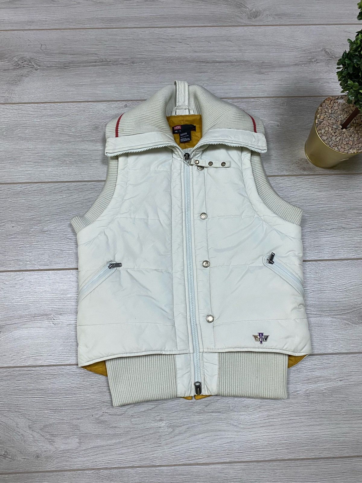 Diesel × Vintage Diesel vintage puffer vest | Grailed