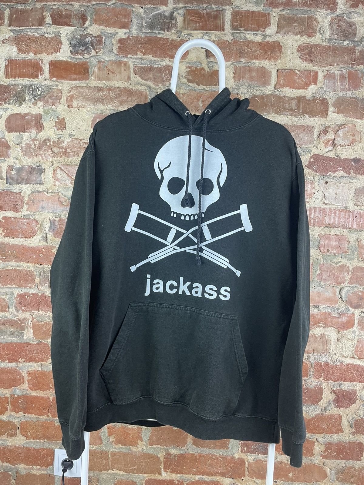 Vintage Jackass The Movie Vintage 2002 MTV Official Logo Hoodie | Grailed