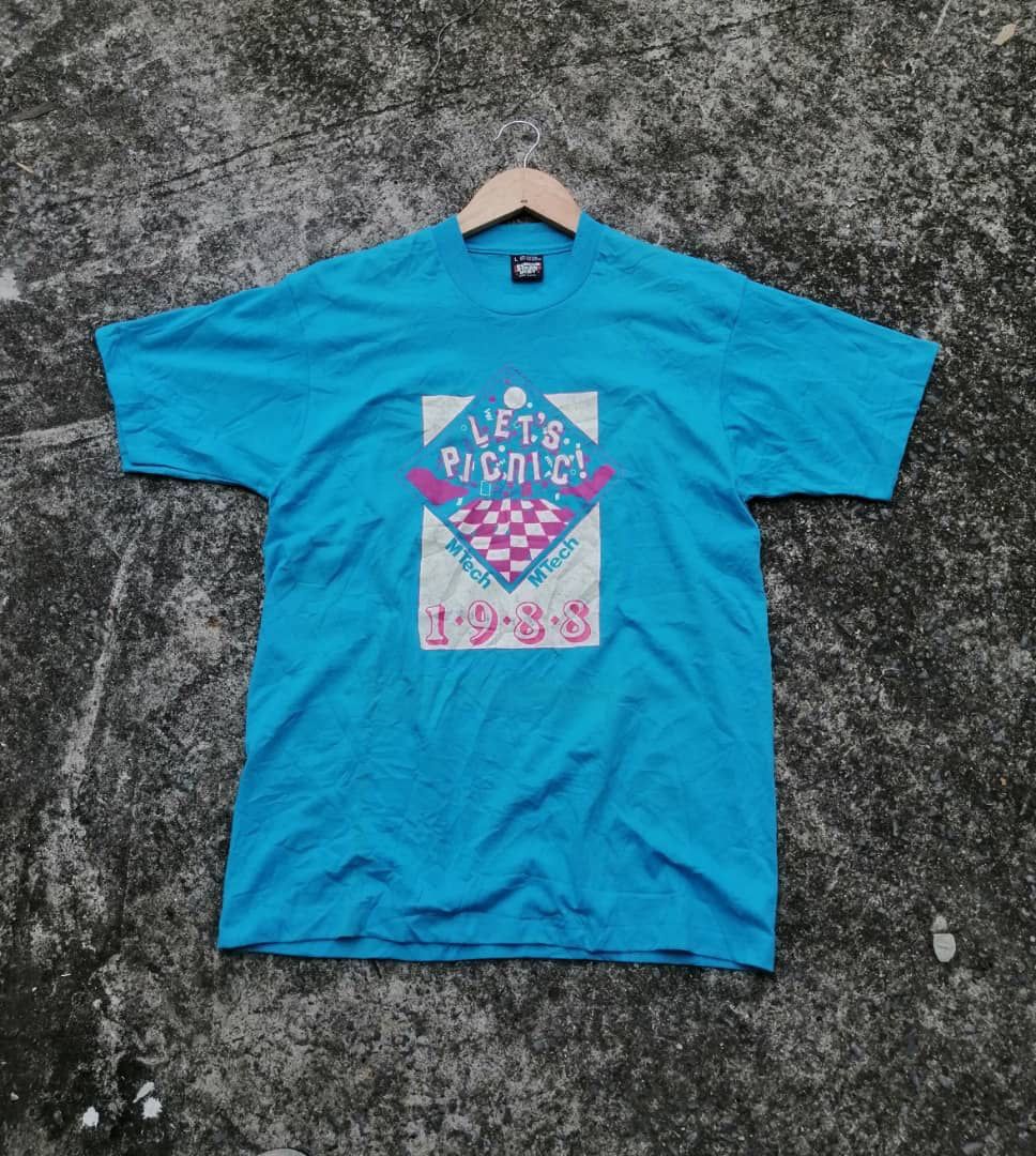 Vintage Vintage Screen Stars Let's Picnic 1988 Tee | Grailed Vintage Vintage Screen Stars Let's Picnic 1988 Tee | Grailed