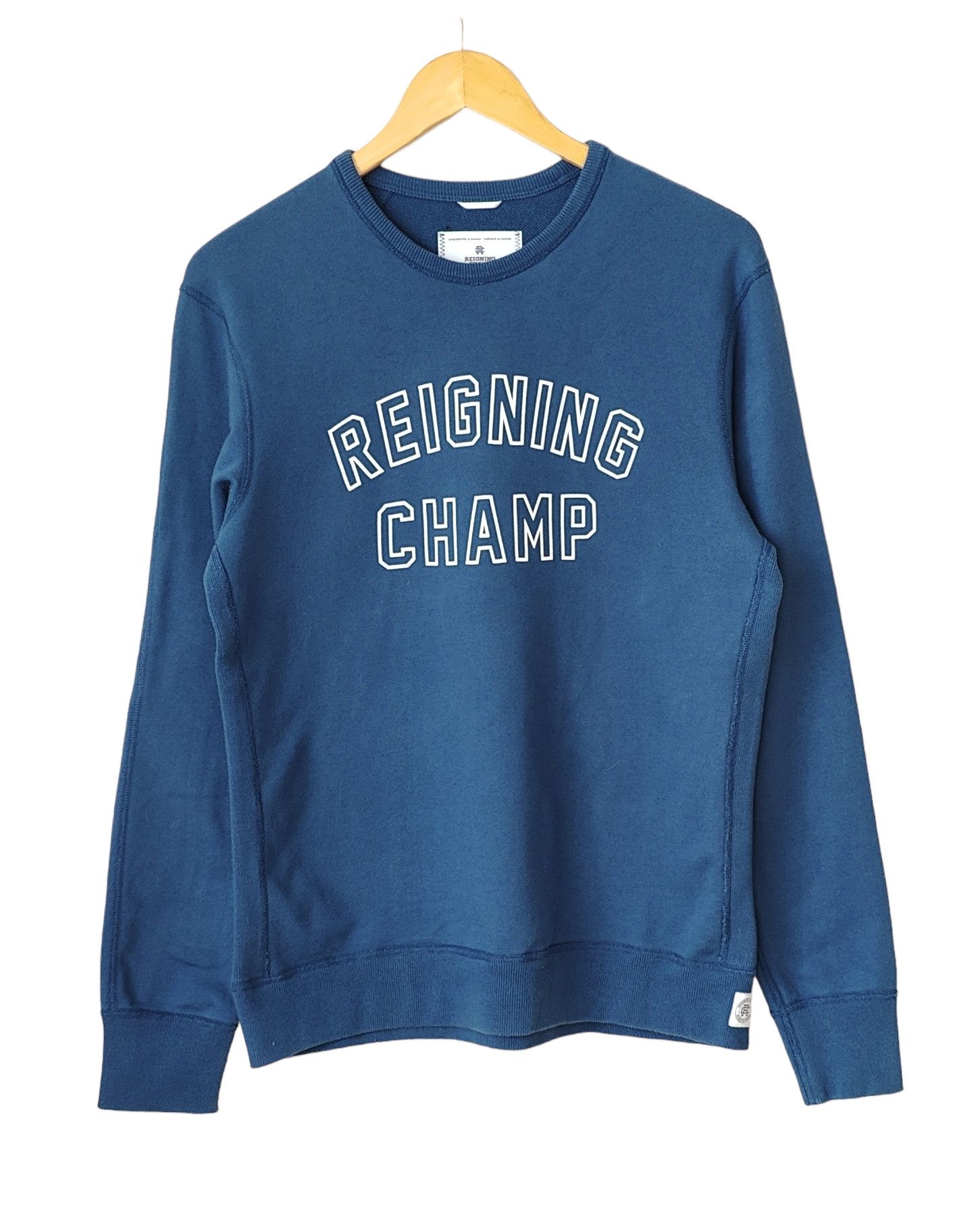 Reigning Champ Reigning Champ College Logo Sweatshirt | Grailed