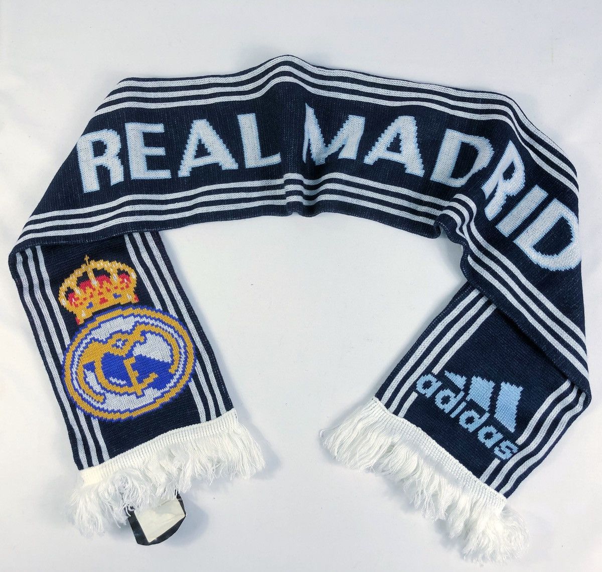 Adidas Rare NOS Adidas X Real Madrid Muffler Scarf | Grailed