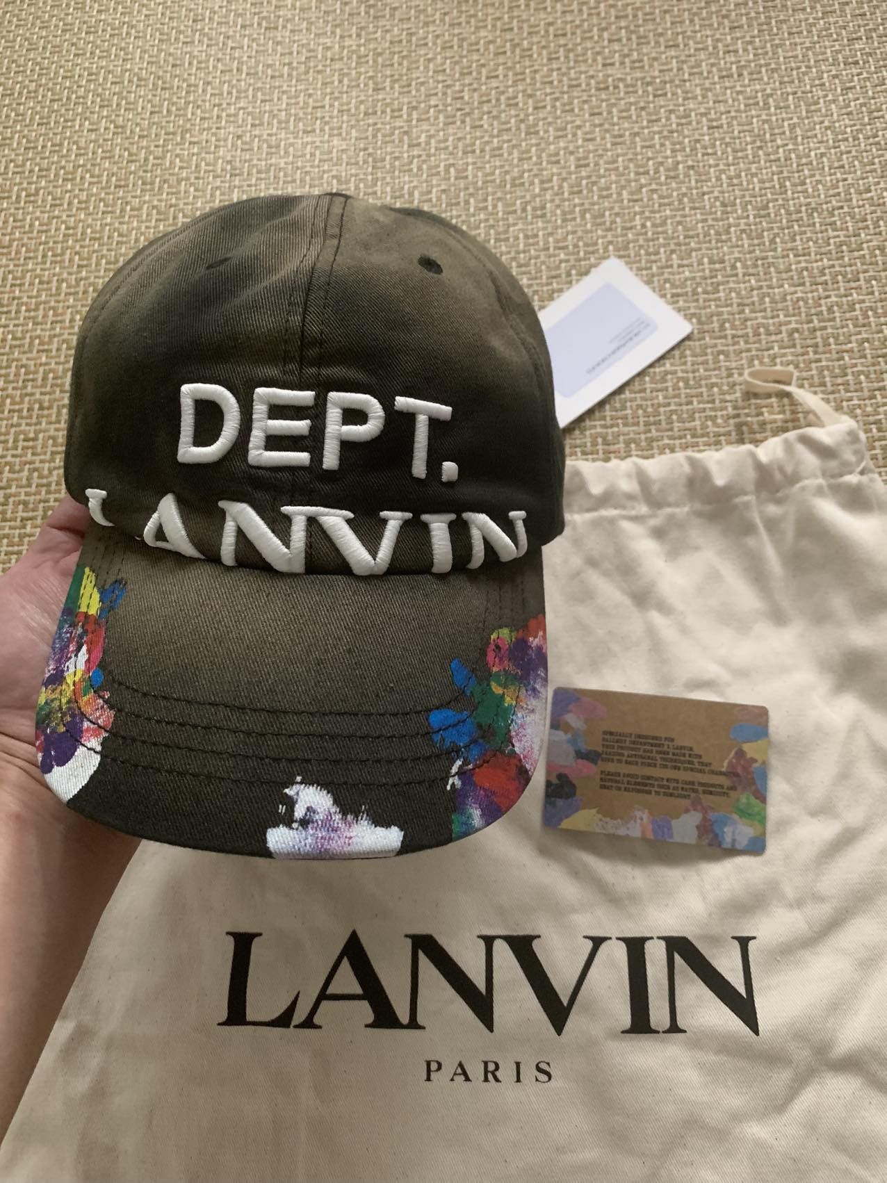 Lanvin Gallery Dept. X Lanvin Hat | Grailed