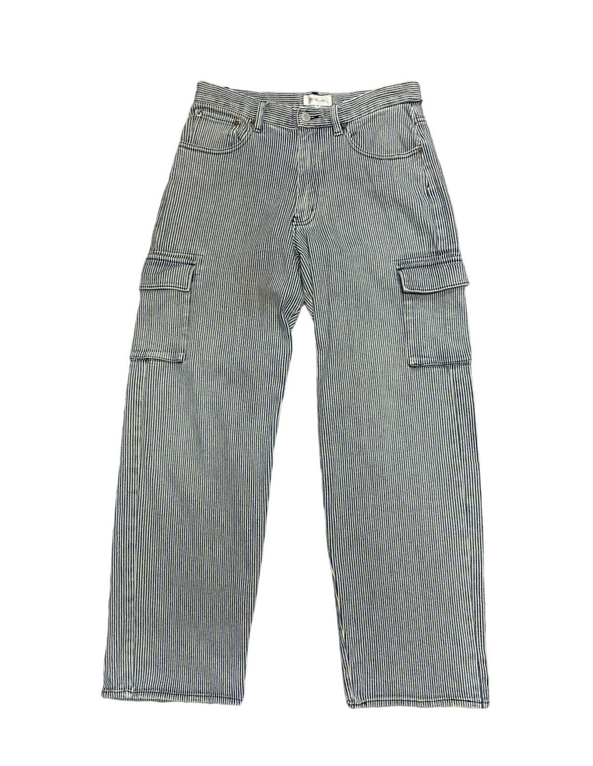 Workers Vintage B.C. FACTORY HICKORY WORKWEAR CARGO PANTS JAPAN | Grailed