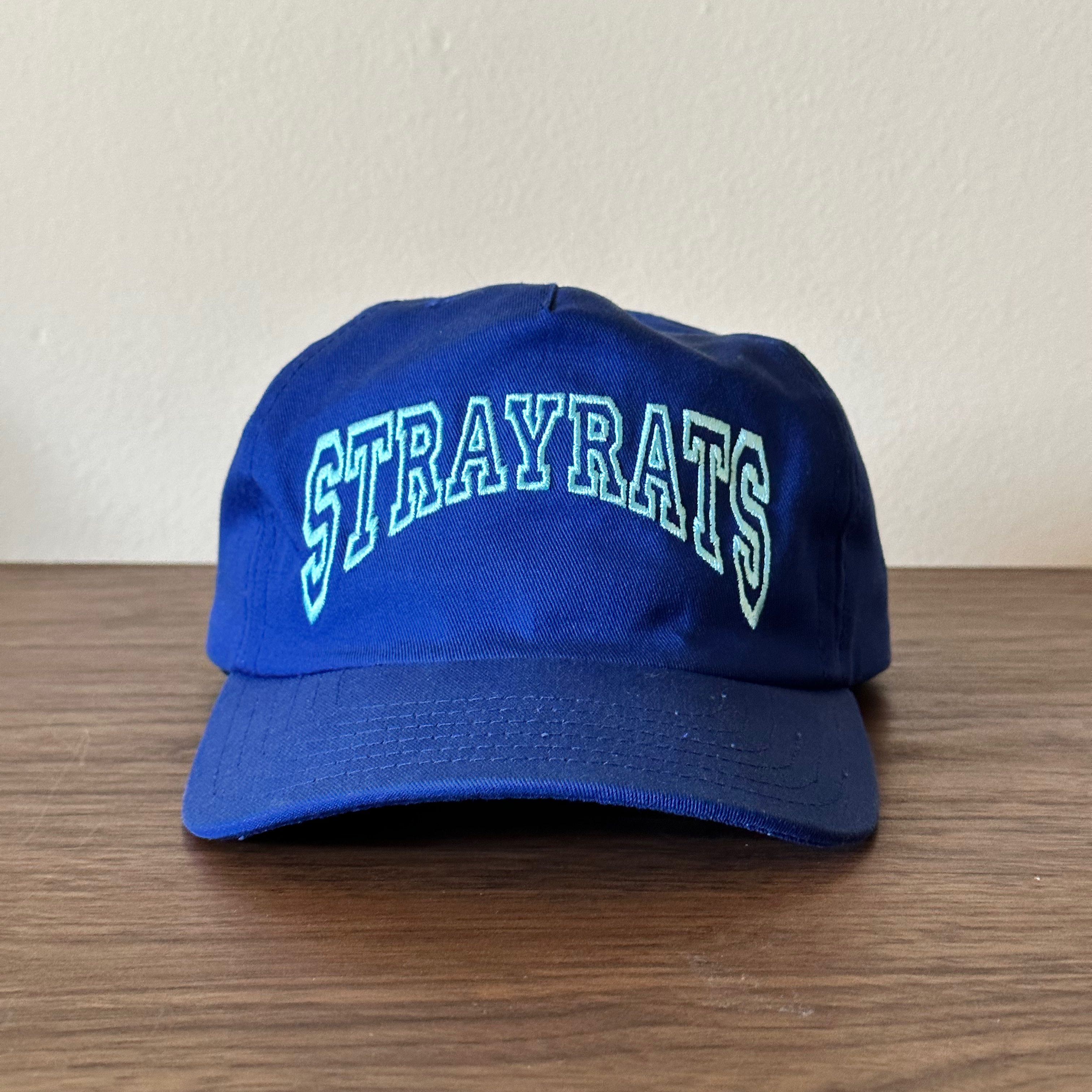 Stray Rats Stray Rats Blue Arch Logo Hat | Grailed