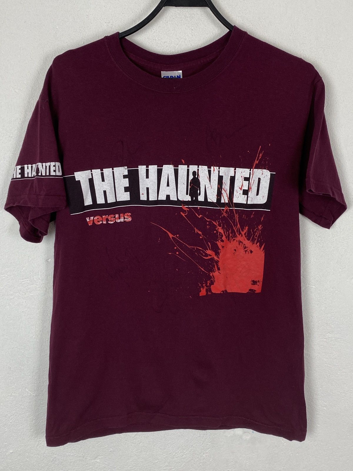 Band Tees × Vintage Signed 00s Vintage The Haunted Versus Tour Metal T ...