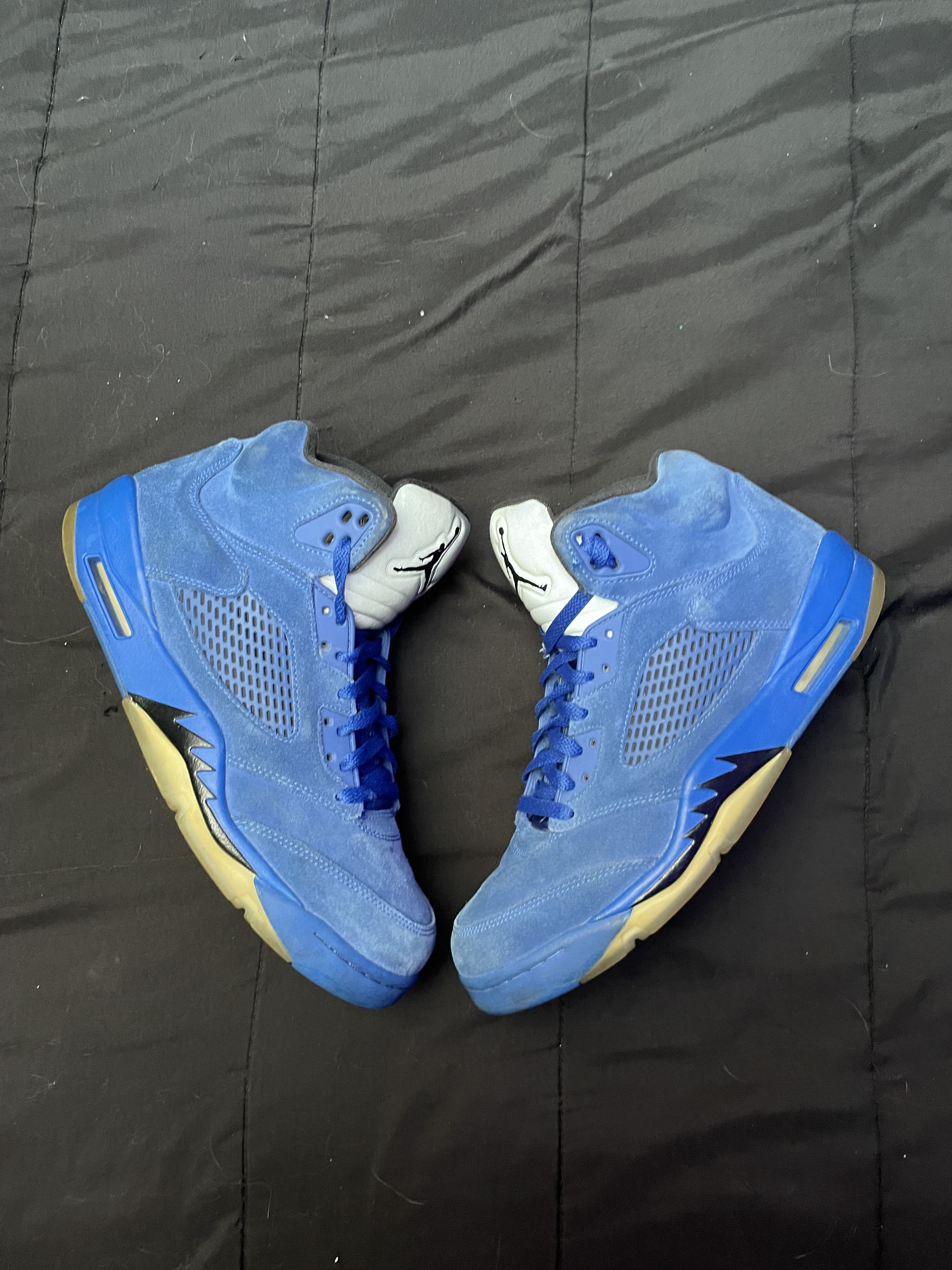 Jordan Brand × Nike Jordan 5 Blue Suede | Grailed