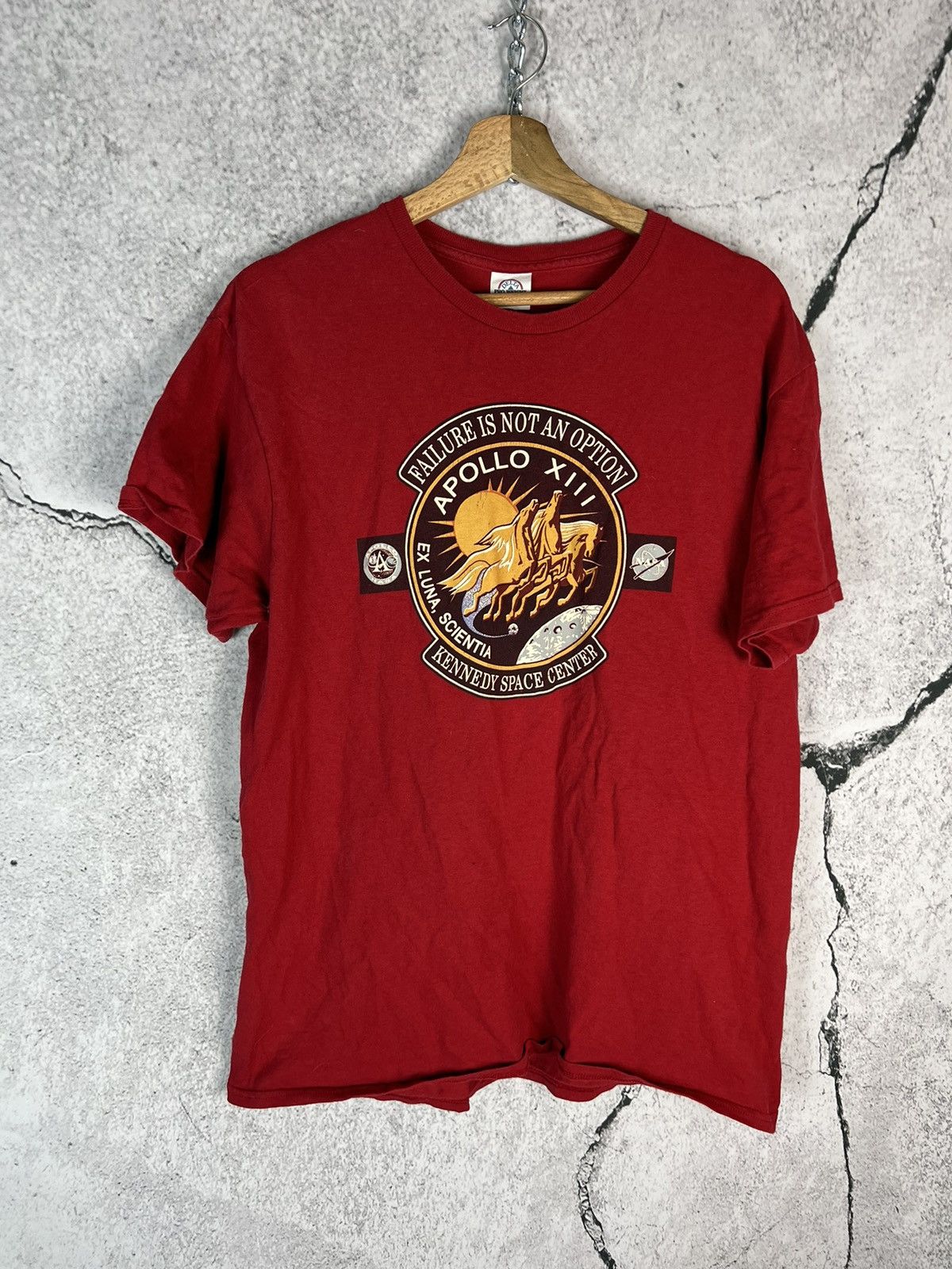 Apollo × Streetwear × Vintage Apollo XIII Red tshirt | Grailed