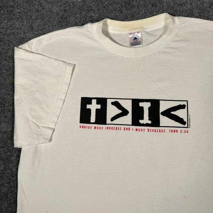 Vintage Vintage Y2K Jesus Symbols T Shirt Graphic Promo Art | Grailed