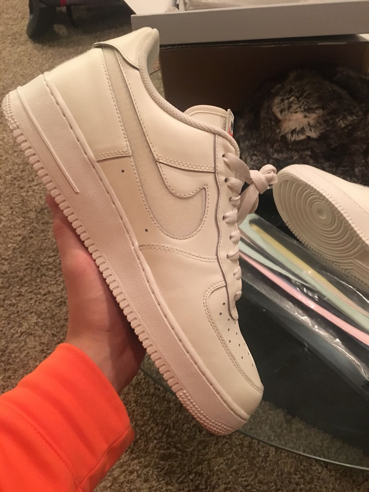 Nike SAIL AIR FORCE 1 AF1 Swoosh pack | Grailed