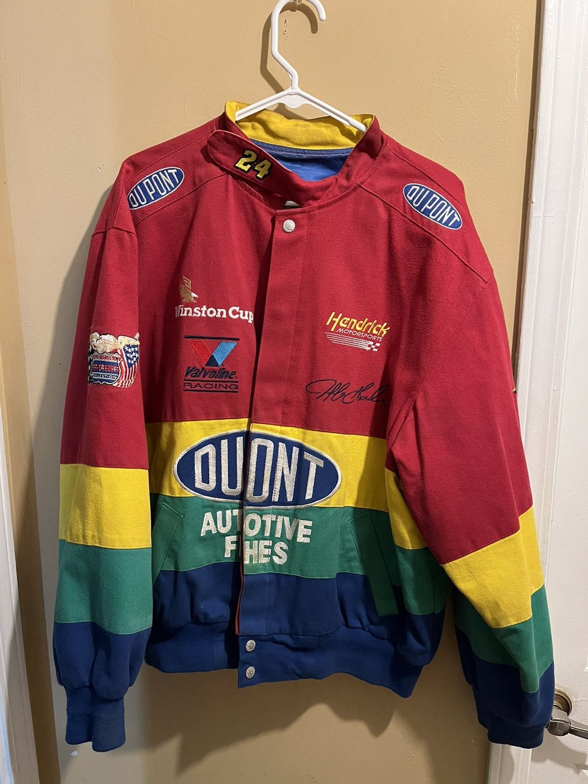 Jeff Hamilton × NASCAR × Vintage Vintage Jeff Hamilton Nascar jacket ...