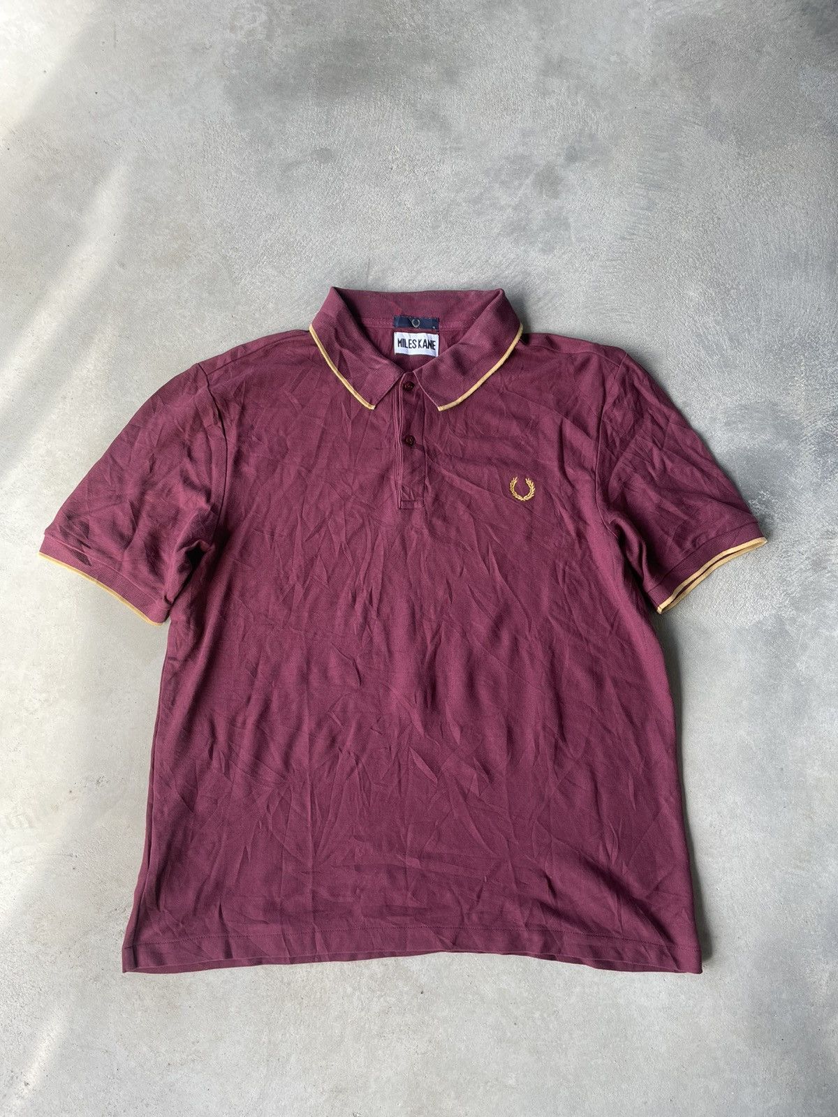 Fred Perry × Streetwear × Very Rare 🔥🔥 FRED PERRY X Miles Kane Polo T ...
